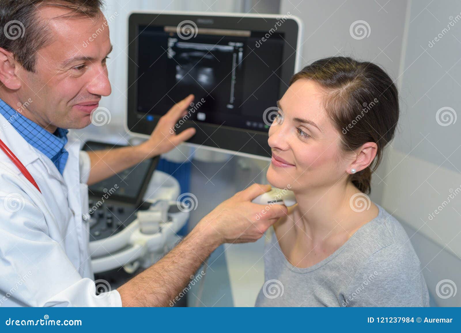 Scanning Patient Brain On The Modern Facility Royalty-Free Stock ...