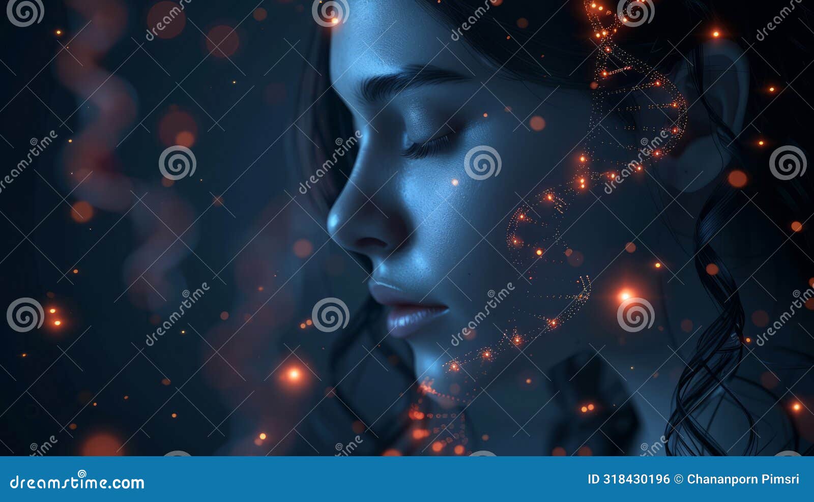 Doctor or Scientist Using Smart Visual Interface Screeninformation ...