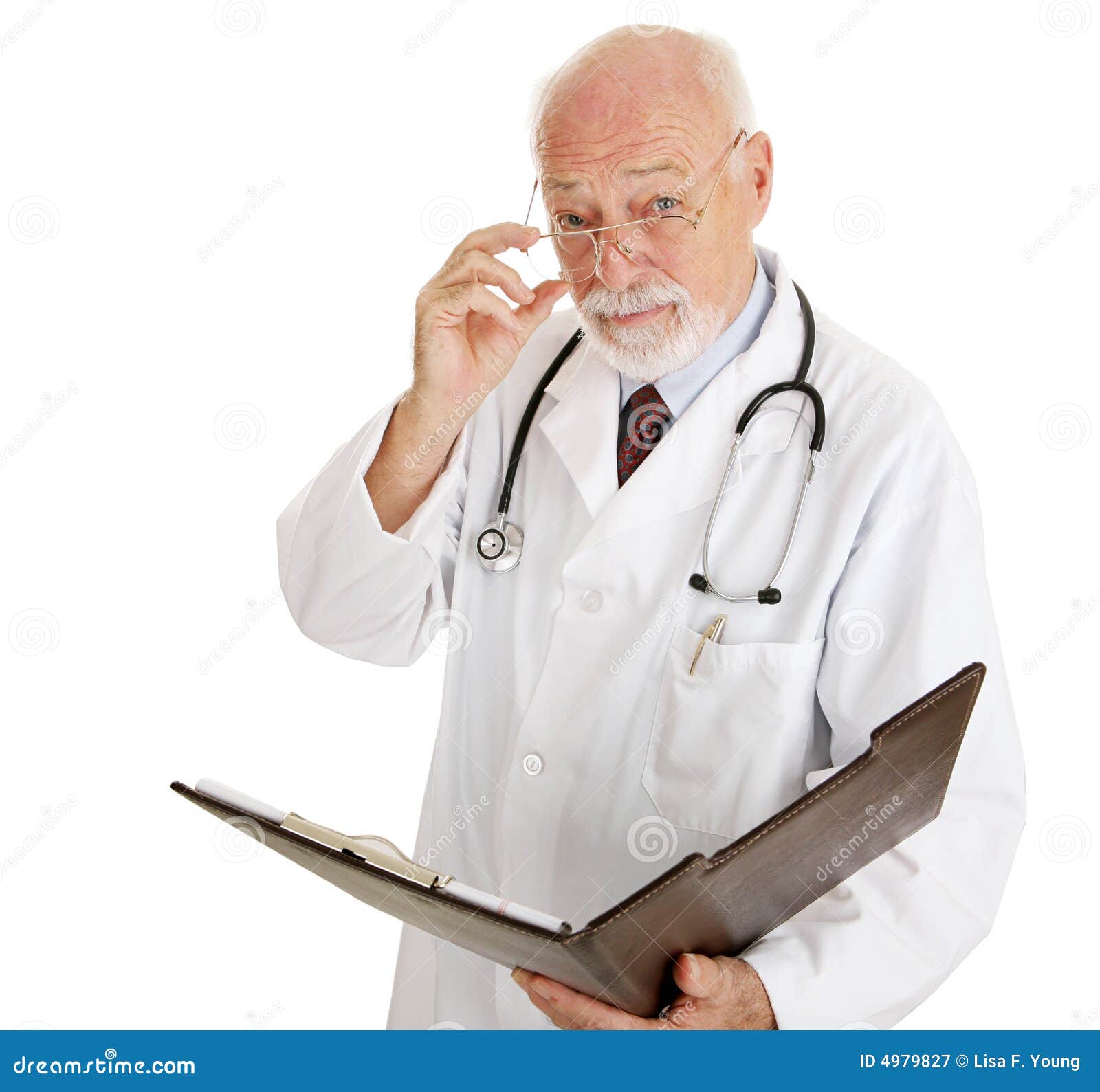 Doctor - Serious about Your Health Stock Image - Image of face, doctor ...