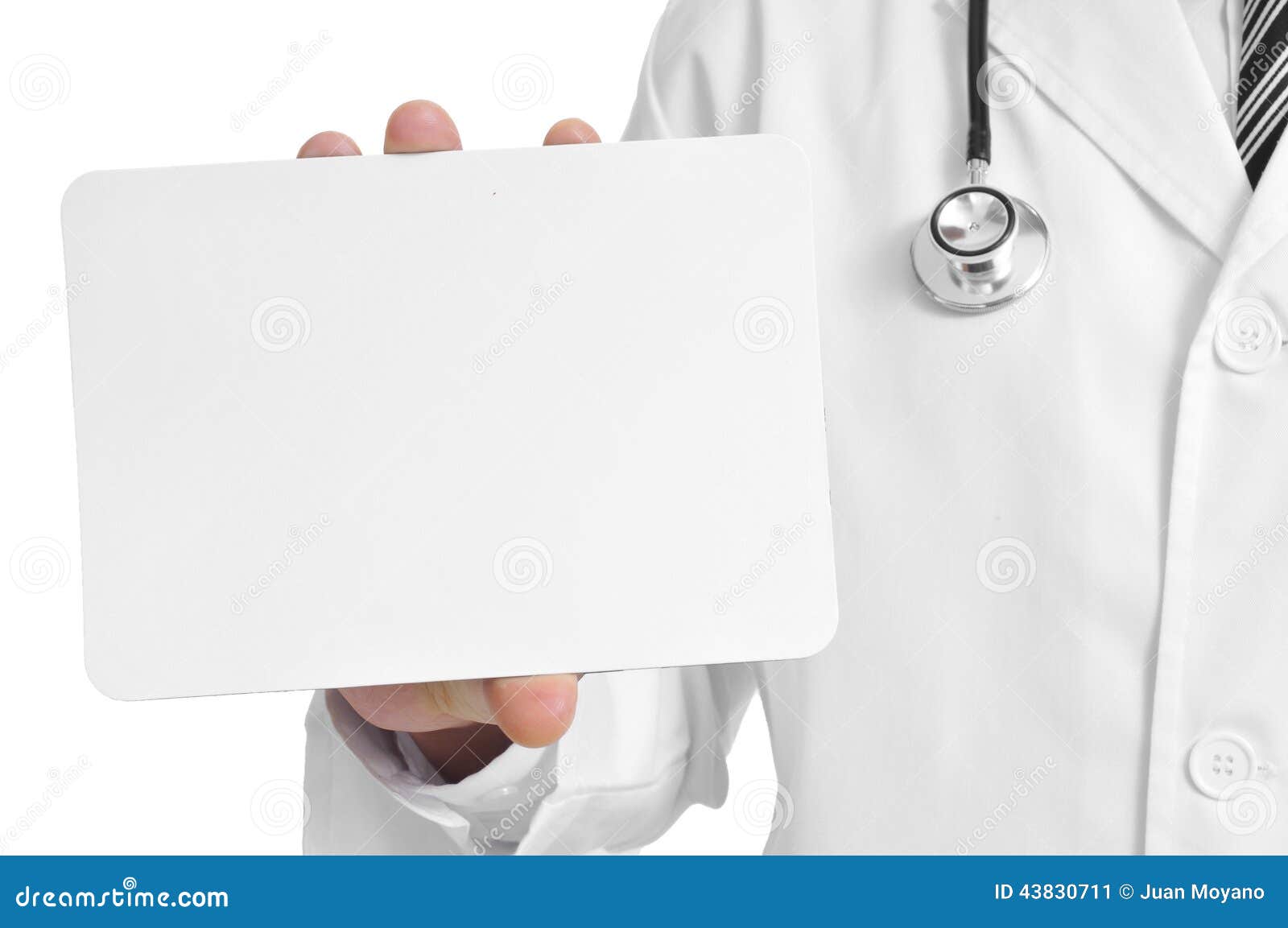 Doctor Showing a Blank Signboard Stock Image - Image of hospital ...