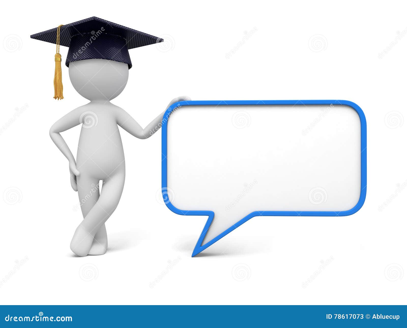 Doctor with speech bubble stock illustration. Illustration of ...