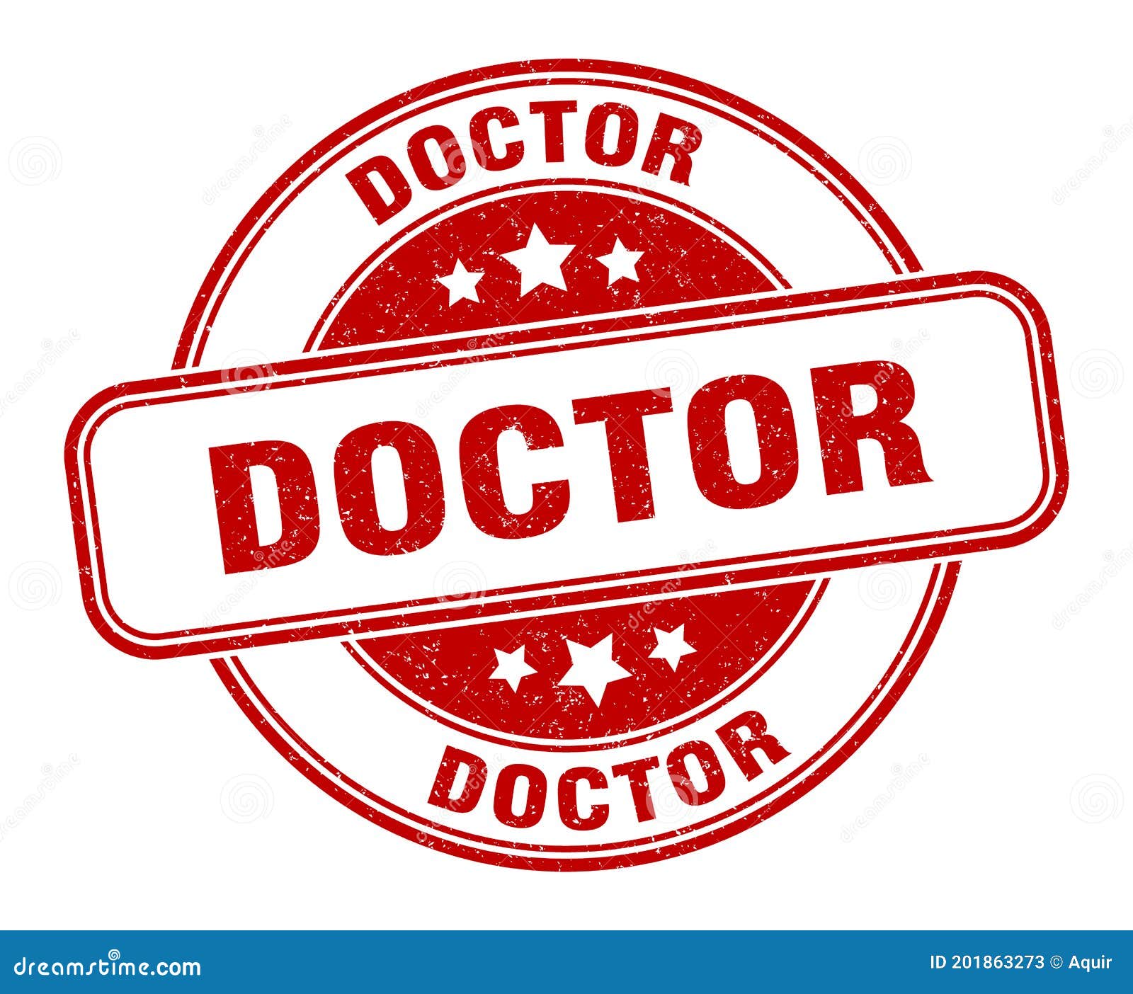 Doctor Stamp. Doctor Round Grunge Sign Stock Vector - Illustration of ...