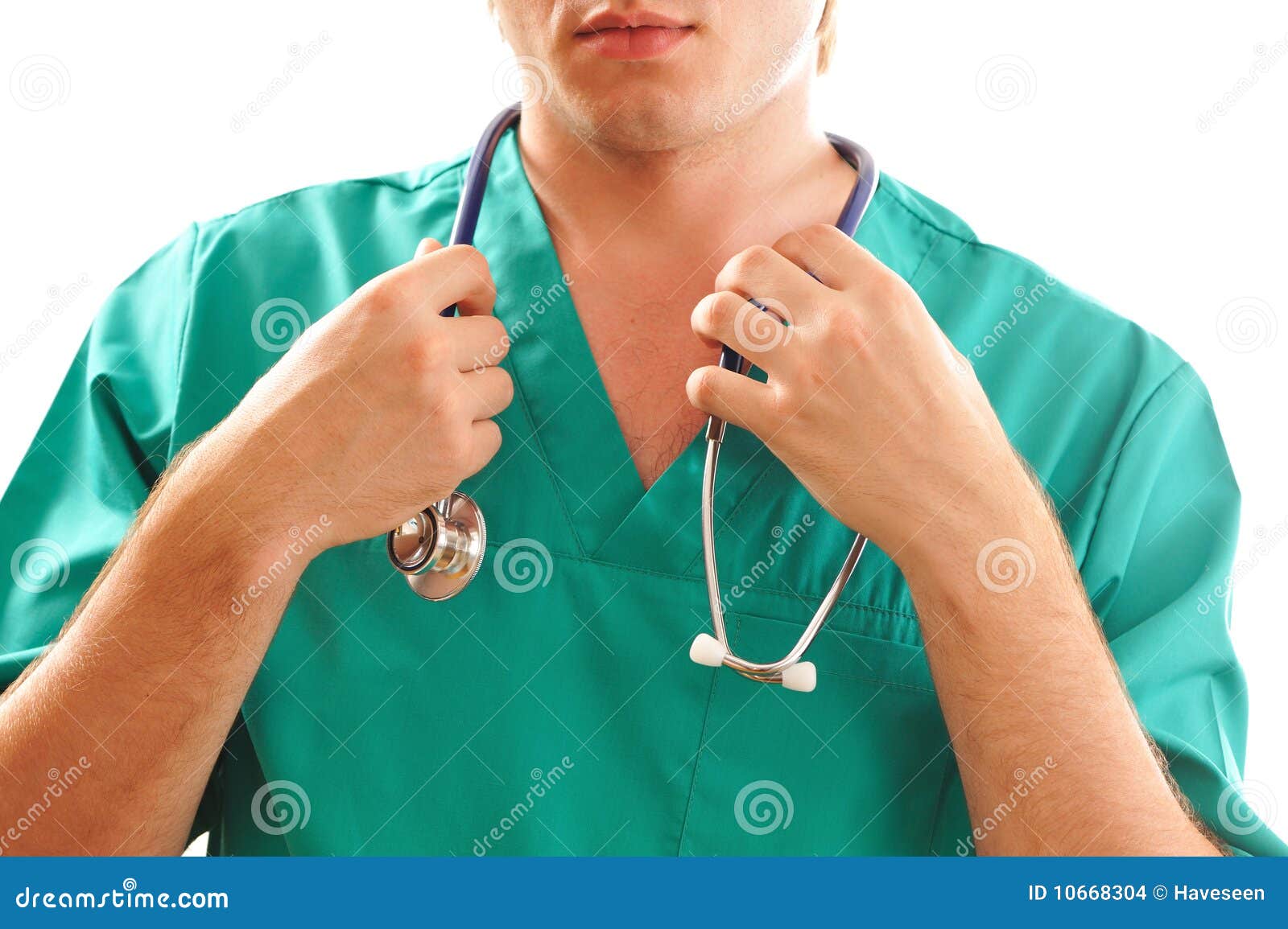 Doctor with stethoscope stock photo. Image of white, human - 10668304