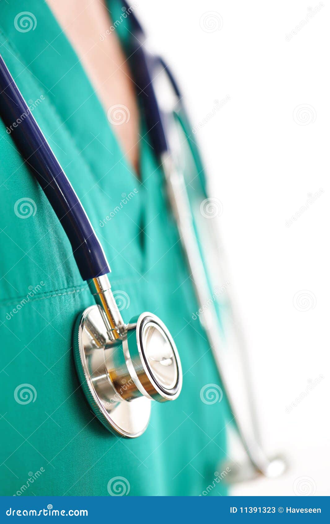 Doctor with stethoscope stock image. Image of practitioner - 11391323