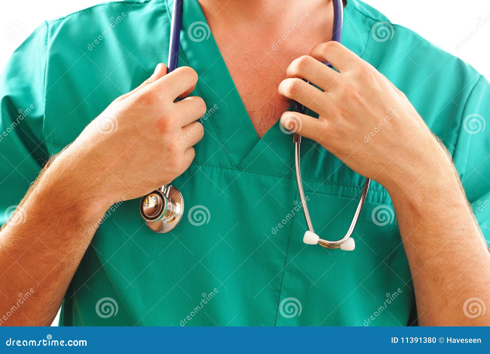 Doctor with stethoscope stock photo. Image of medical - 11391380