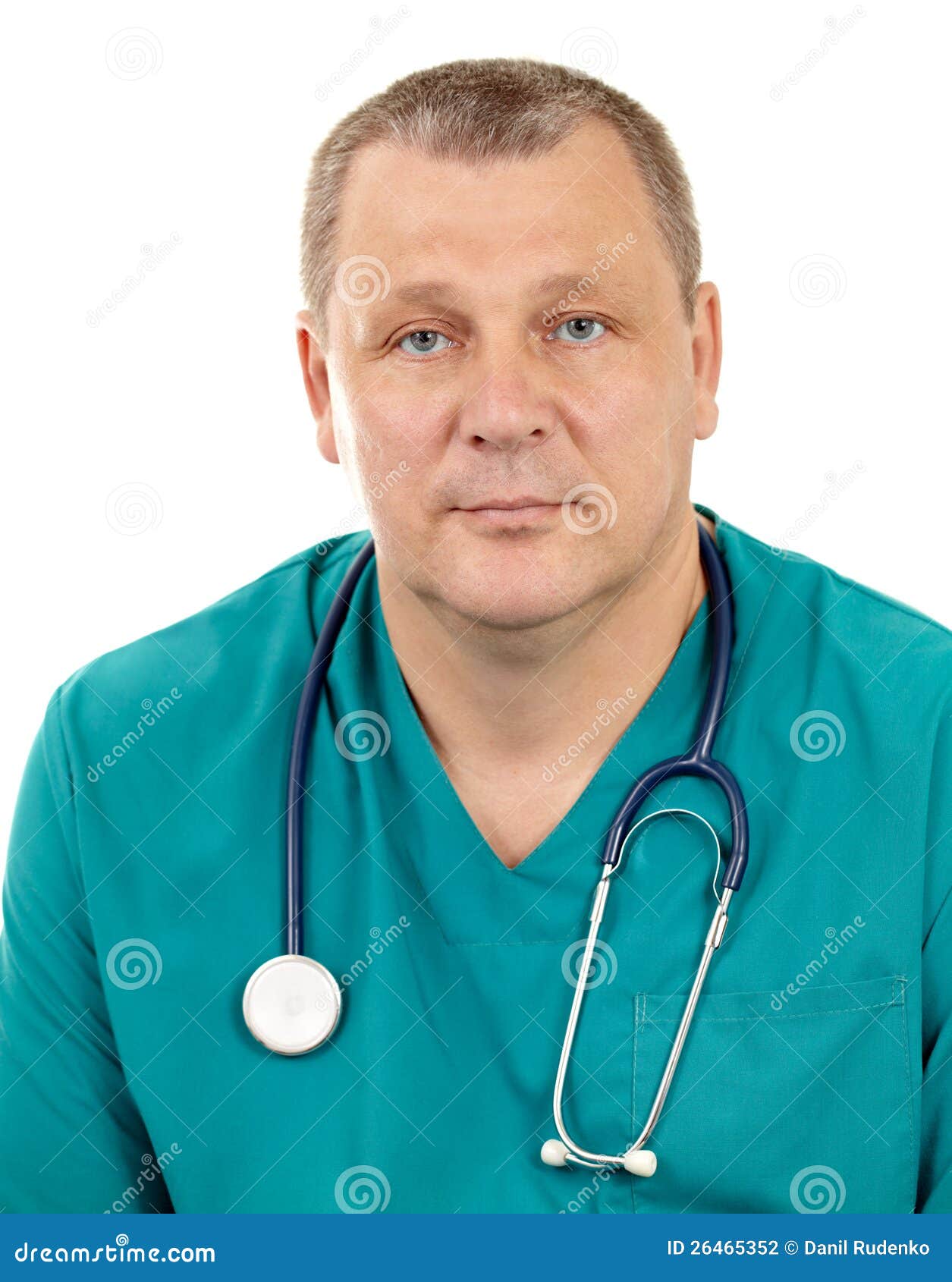 Doctor with stethoscope. stock photo. Image of caucasian - 26465352