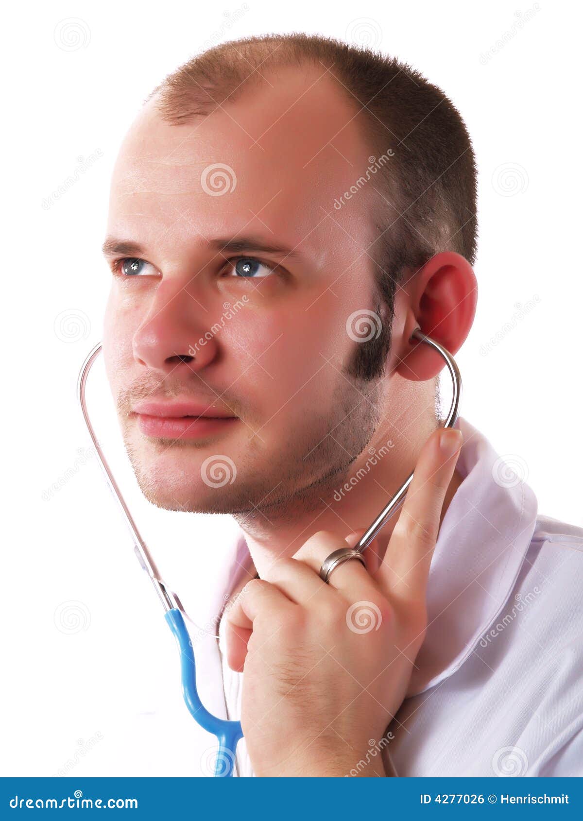 Doctor And Stethoscope Picture. Image: 4277026