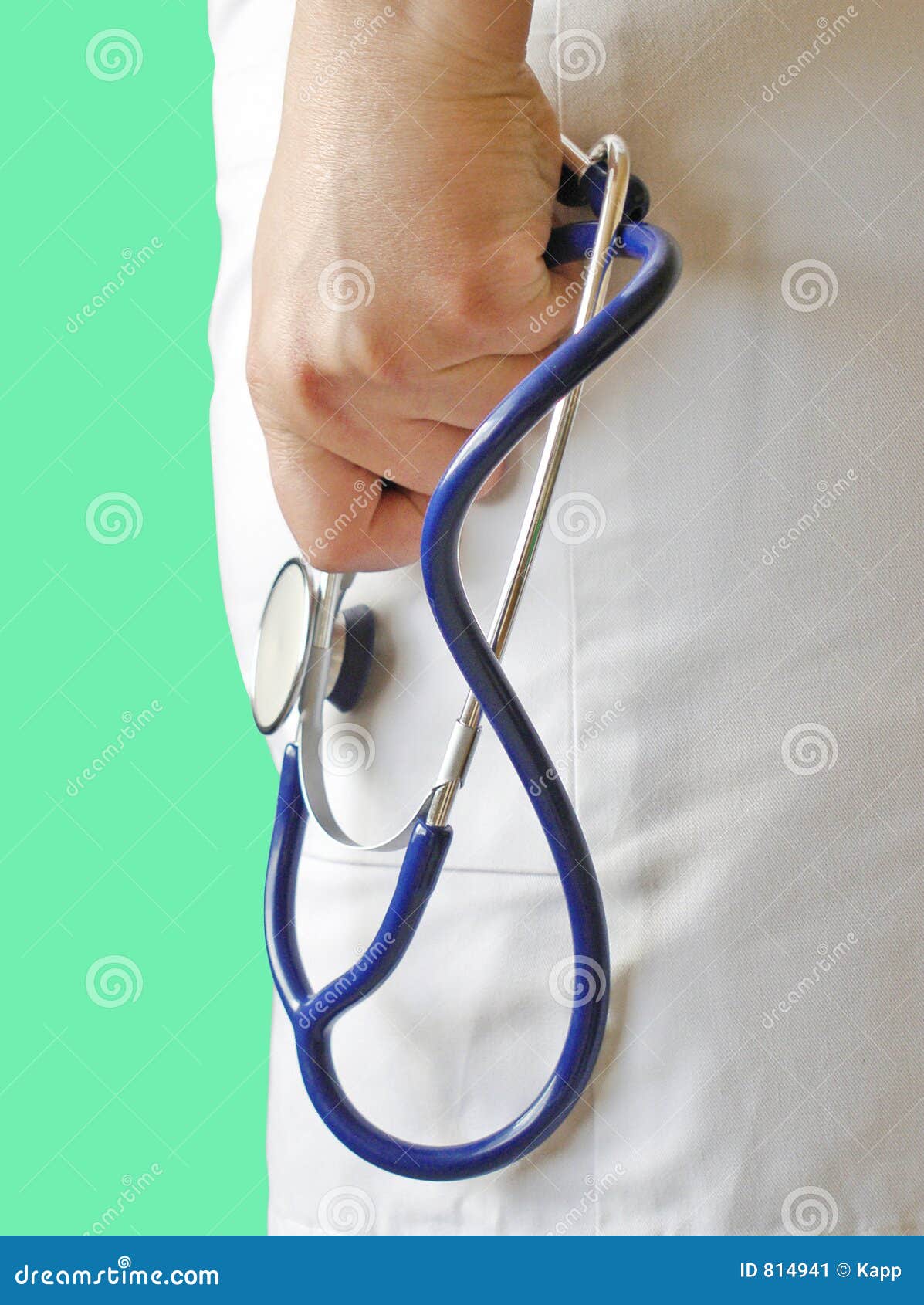 Doctor with stethoscope stock image. Image of white, care - 814941