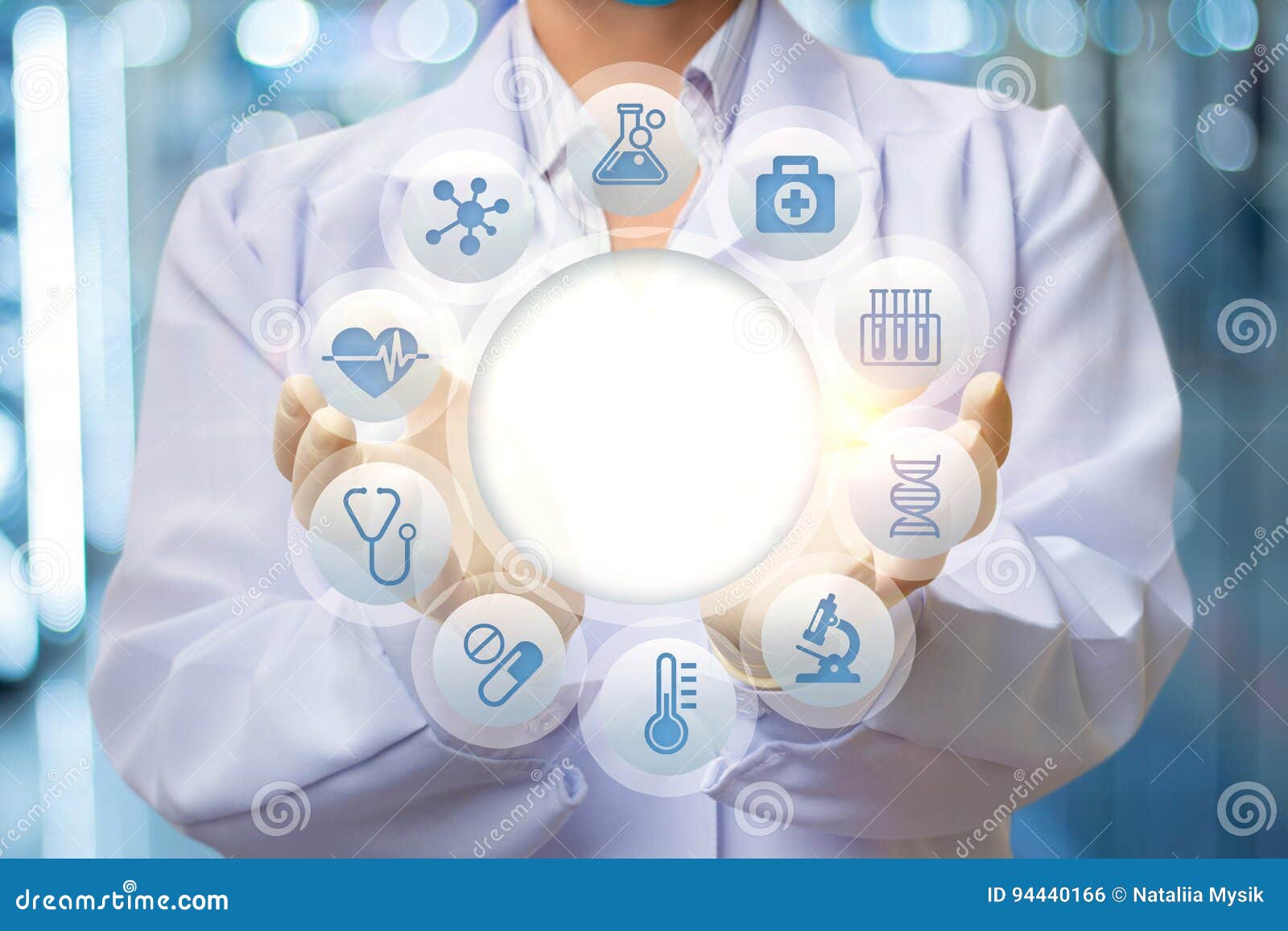 Doctor is the Structure of the Test Patient. Stock Photo - Image of ...