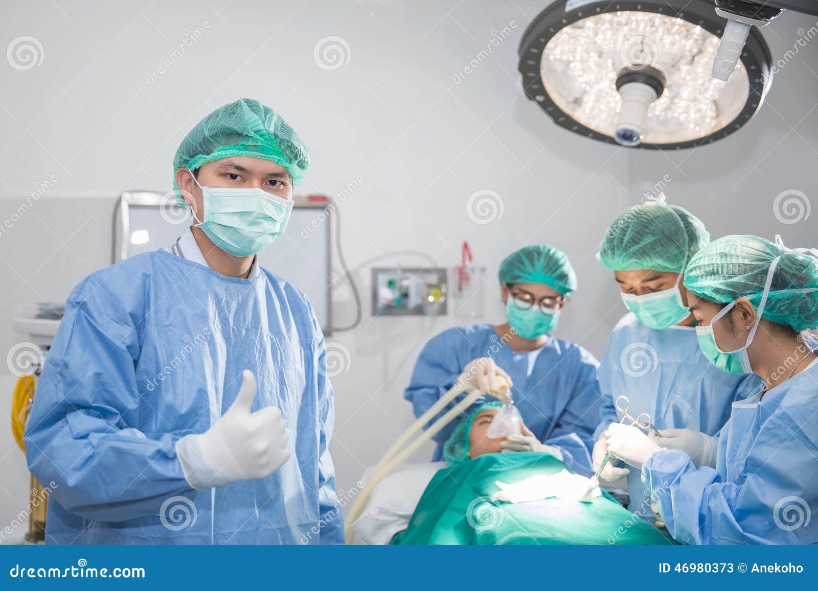 Doctor and Surgery team stock image. Image of mature - 46980373