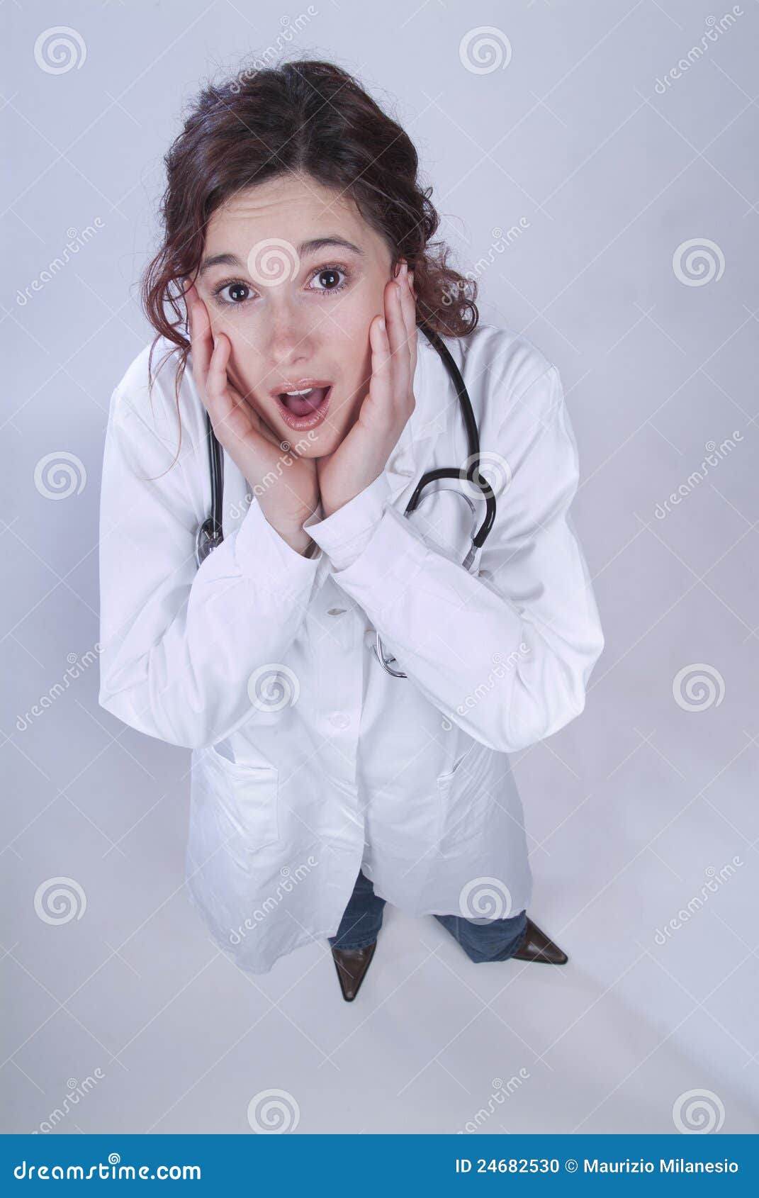 Doctor Surprised stock photo. Image of expression, healthcare - 24682530
