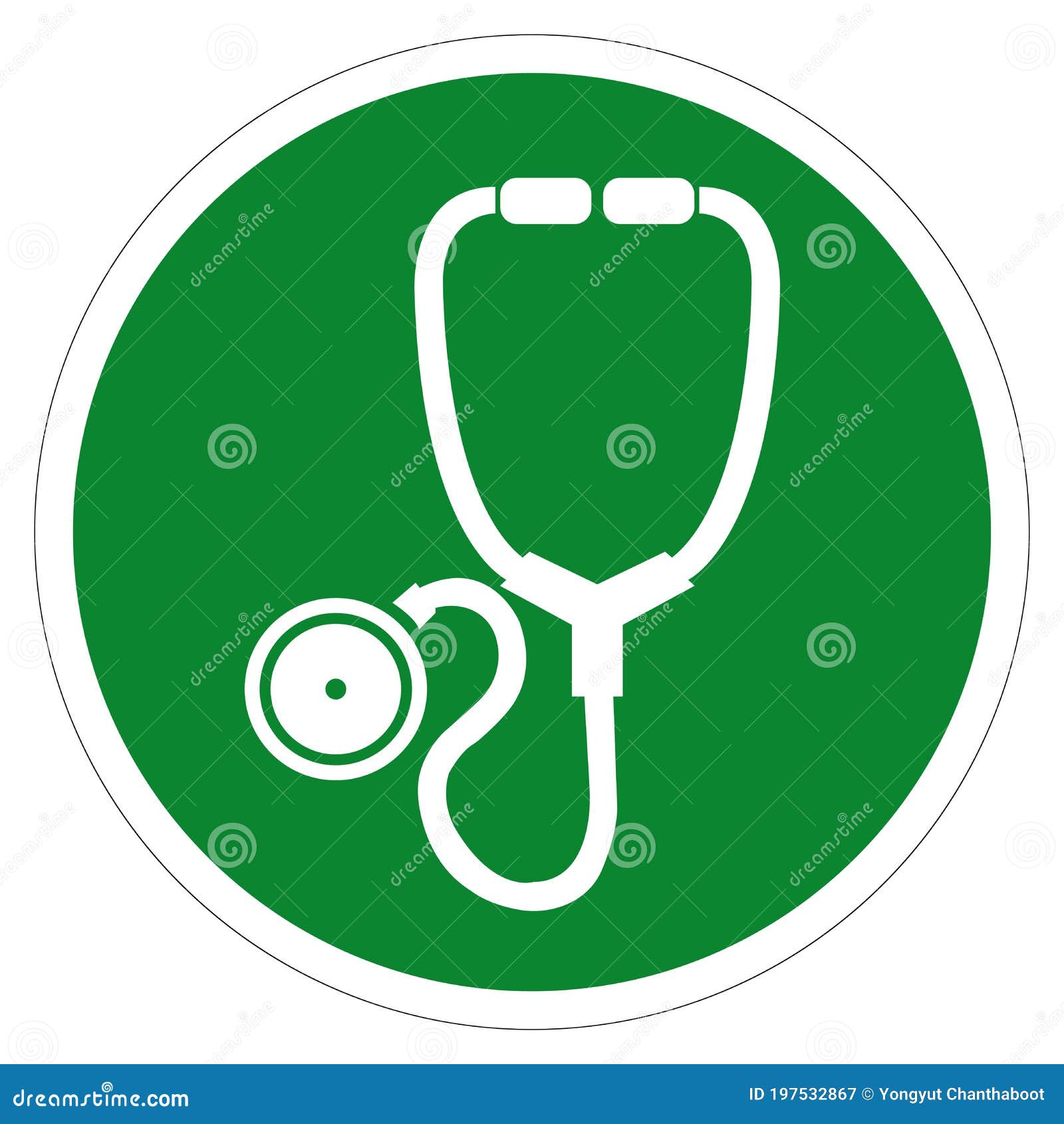 Doctor Symbol Sign, Vector Illustration, Isolate on White Background ...