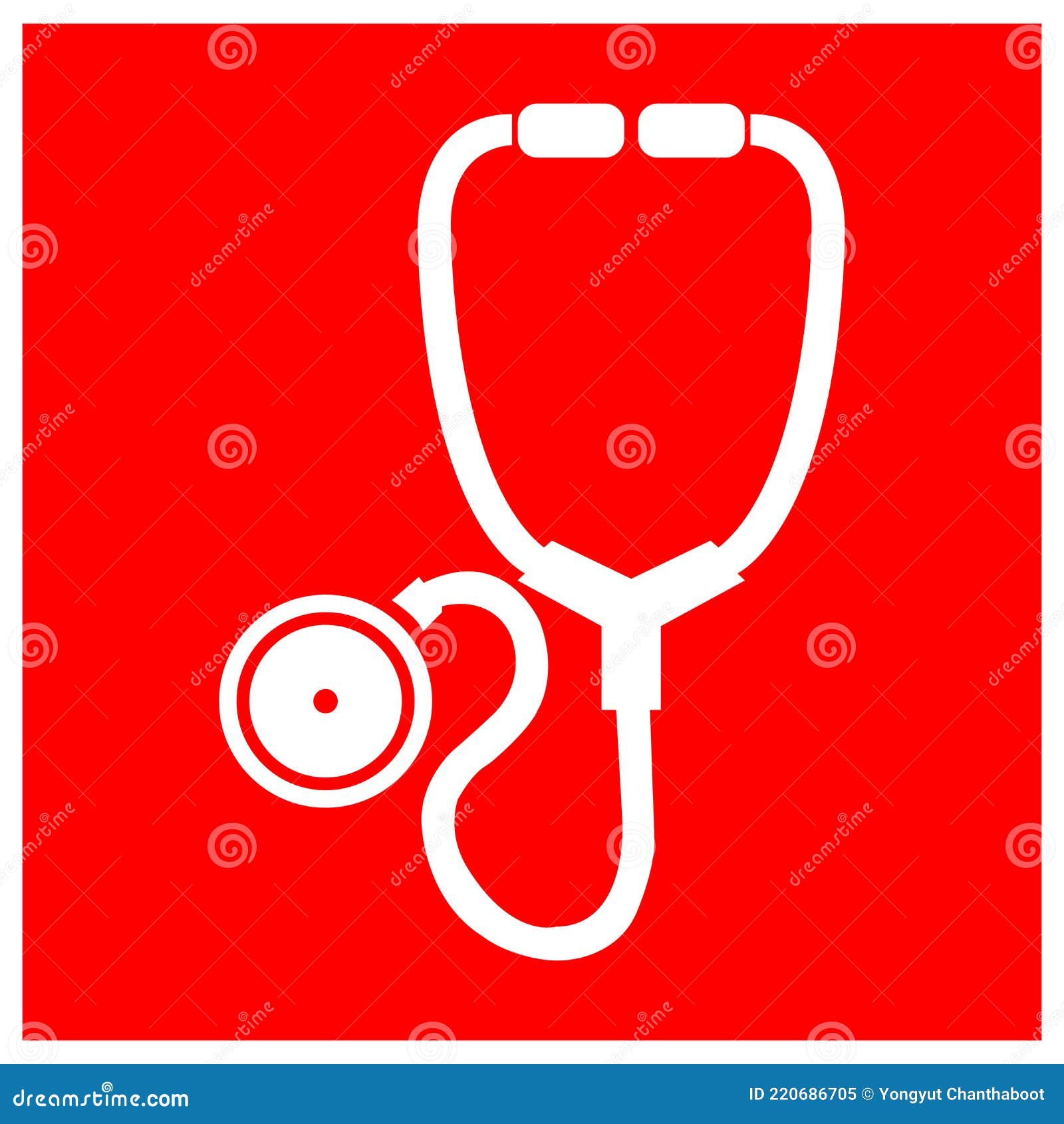 Doctor Symbol Sign, Vector Illustration, Isolate on White Background ...