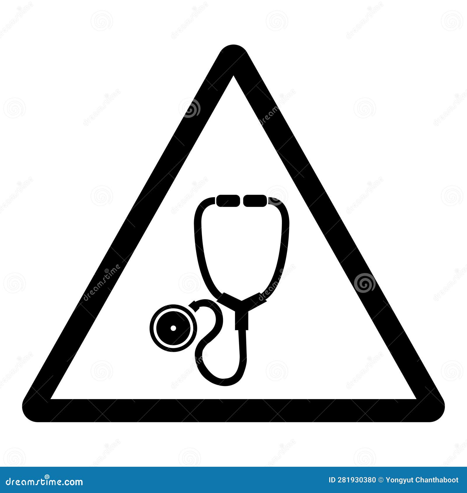 Doctor Symbol Sign, Vector Illustration, Isolate on White Background ...