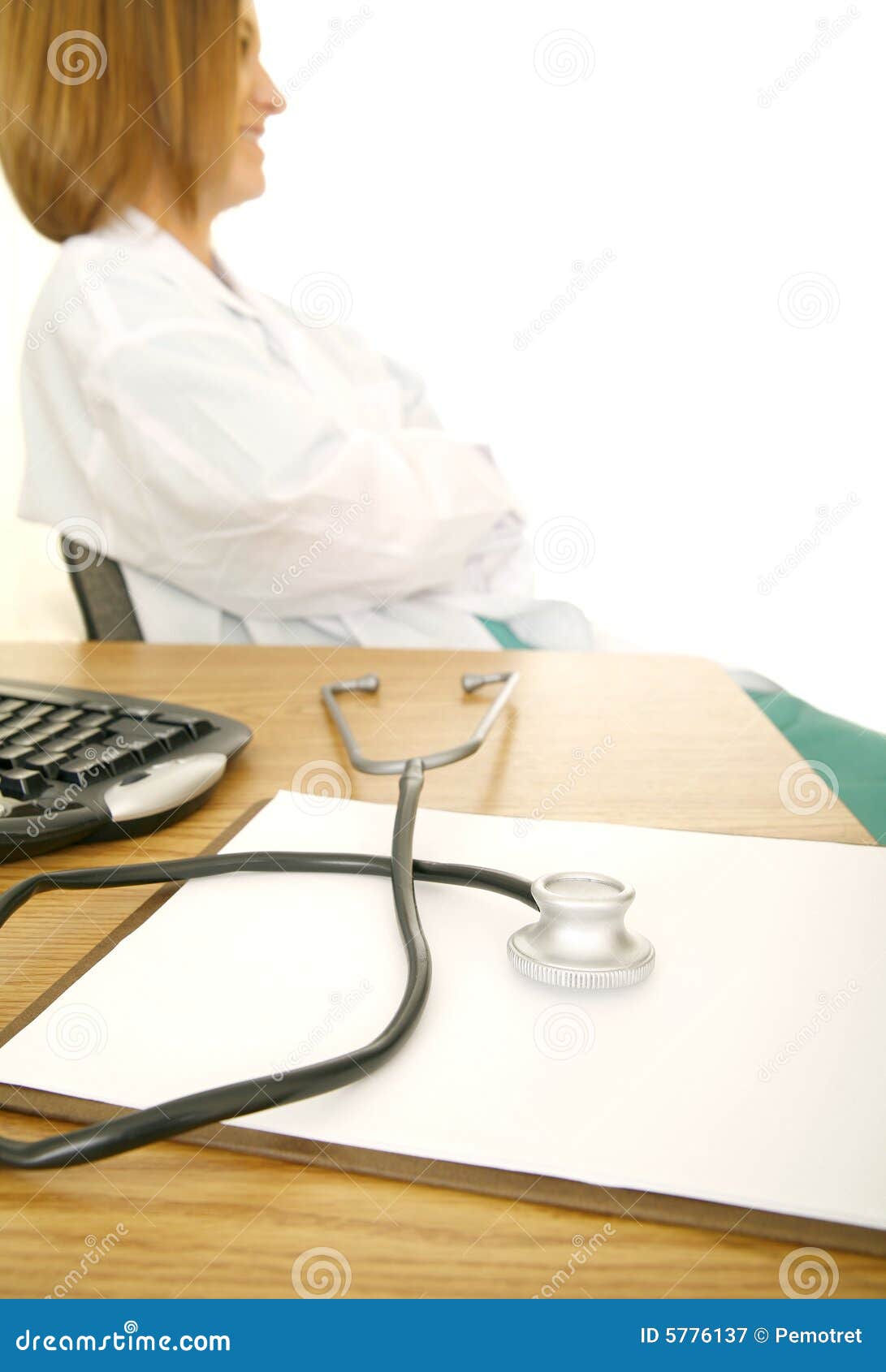 Doctor Table stock image. Image of people, girl, medical - 5776137