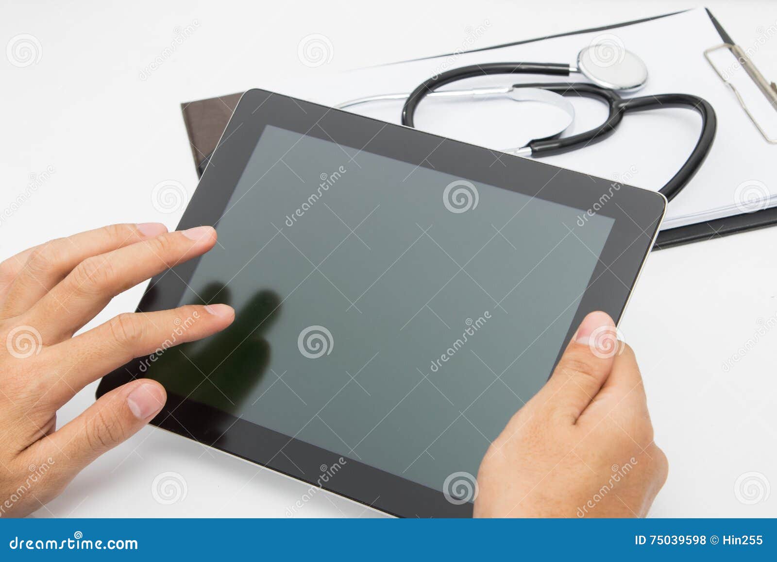 Doctor Tablet Computer Medical Stock Photo - Image of electronic ...