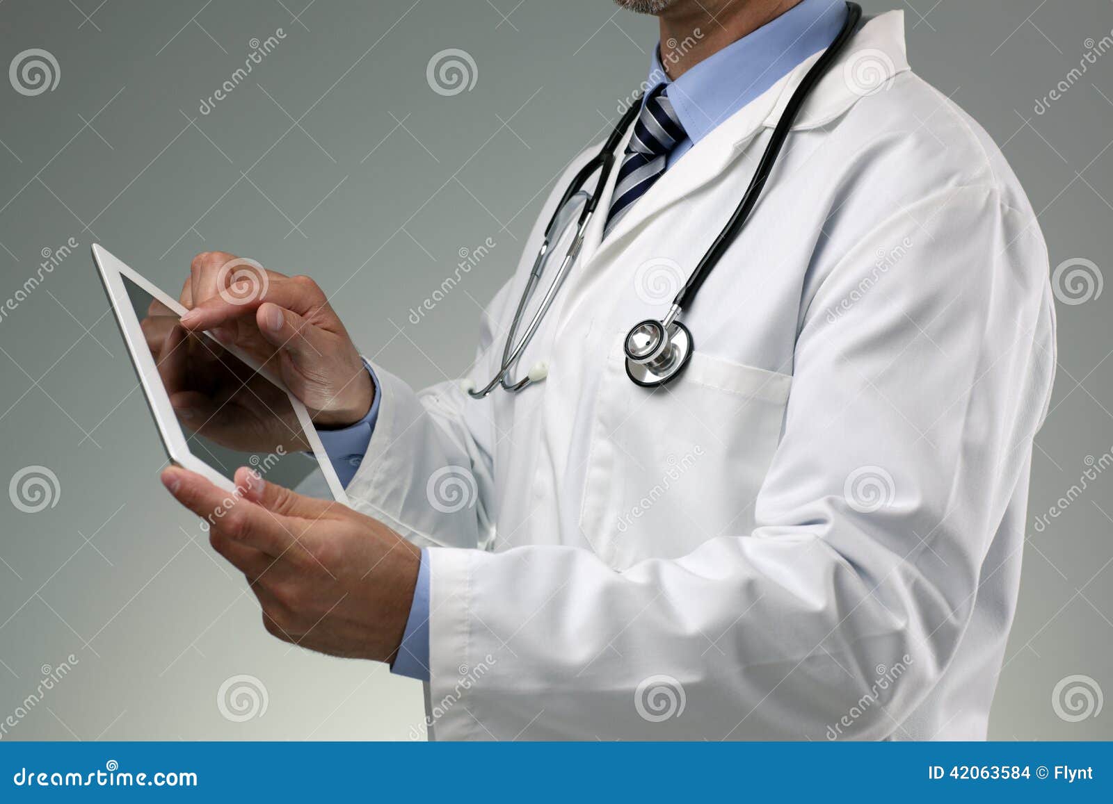 Doctor Using Digital Tablet Stock Photo - Image of lifestyle ...