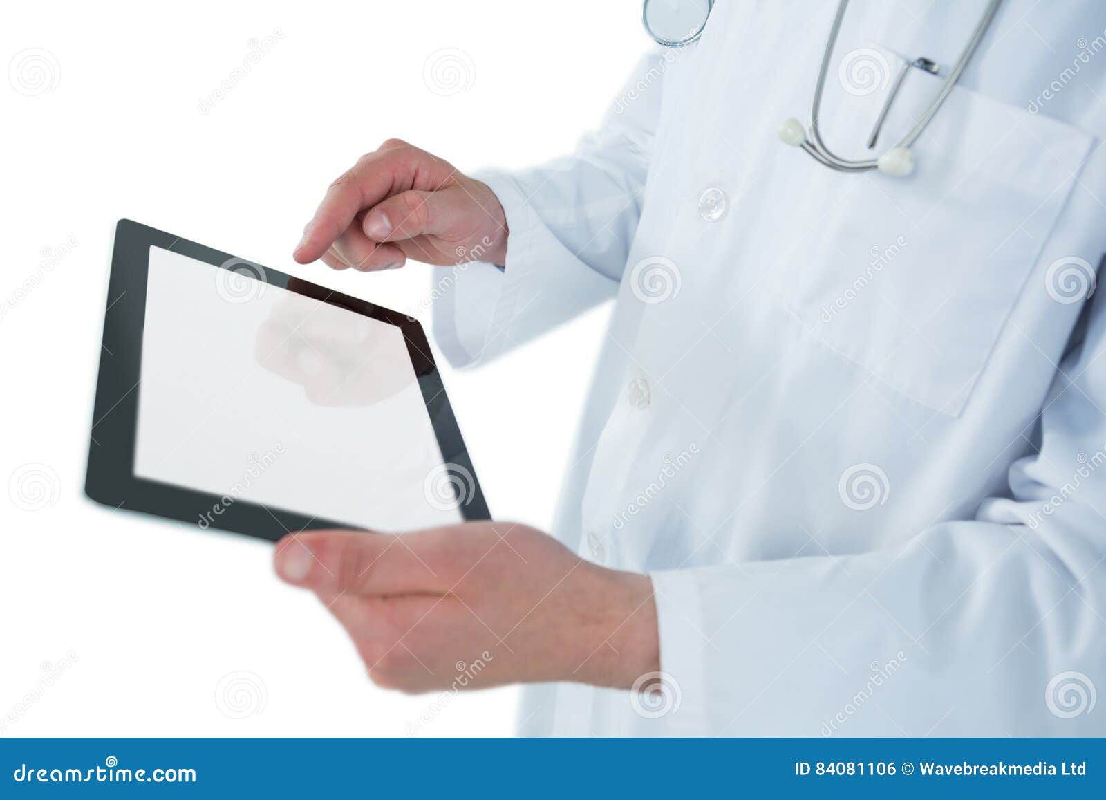 Doctor Using a Digital Tablet Stock Photo - Image of doctor, people ...
