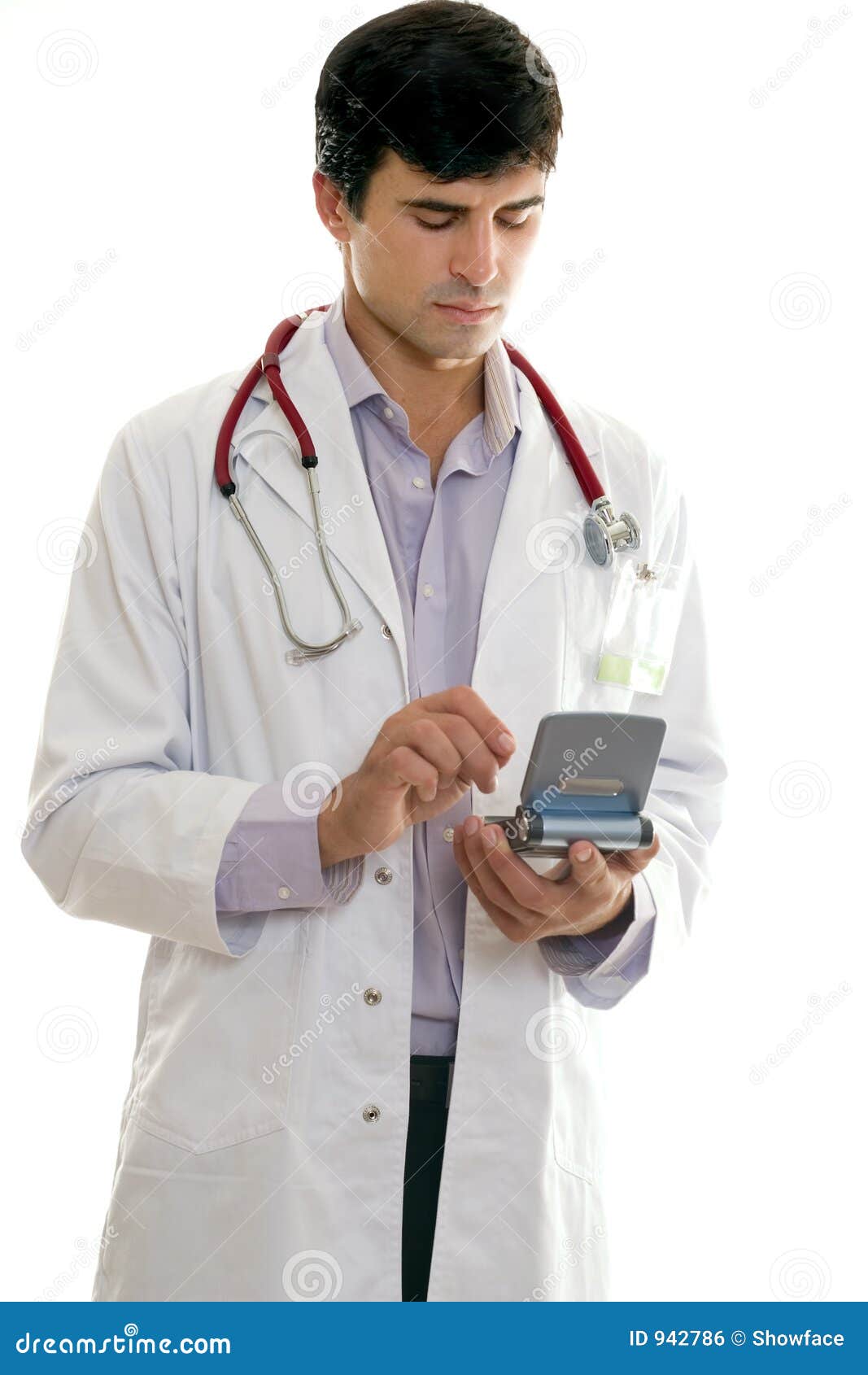 Doctor using technology stock photo. Image of hospital - 942786
