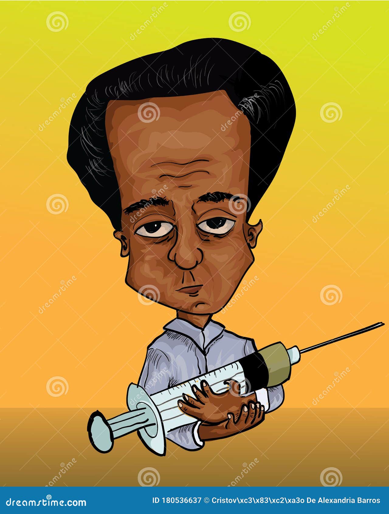 The Doctor Vector Illustration, Cartoon Style Stock Illustration ...