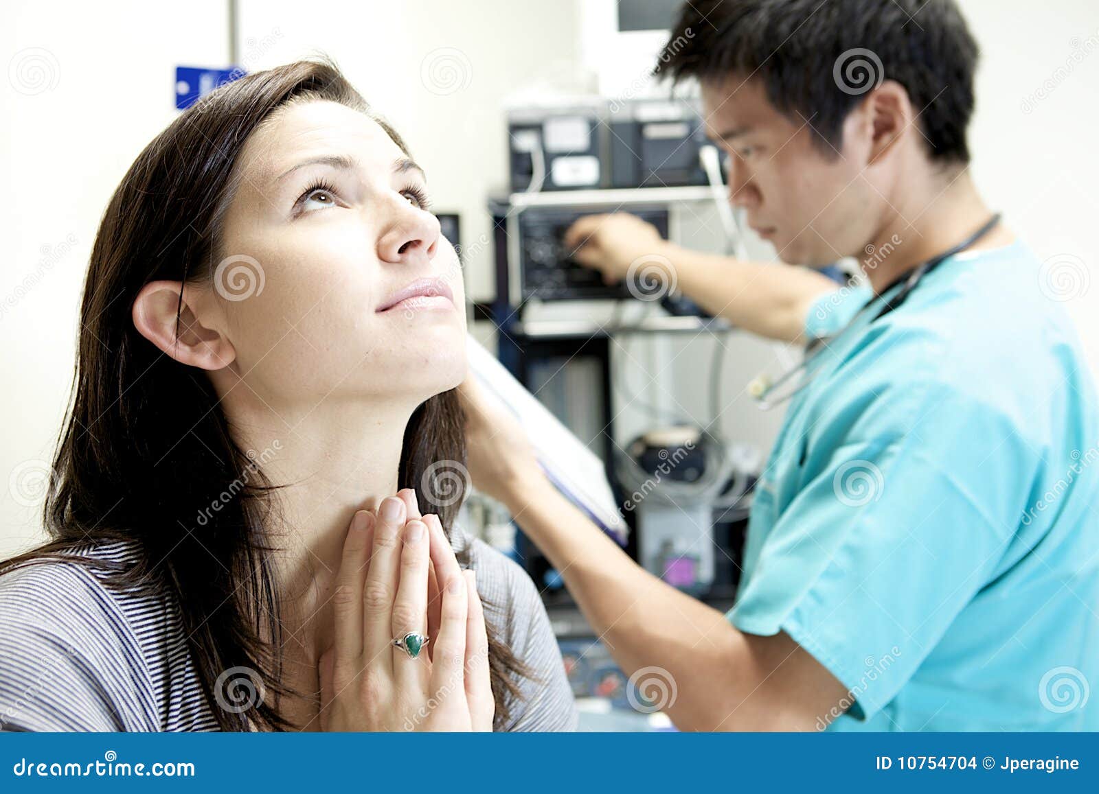 Doctor Visit at Hospital stock photo. Image of medical - 10754704