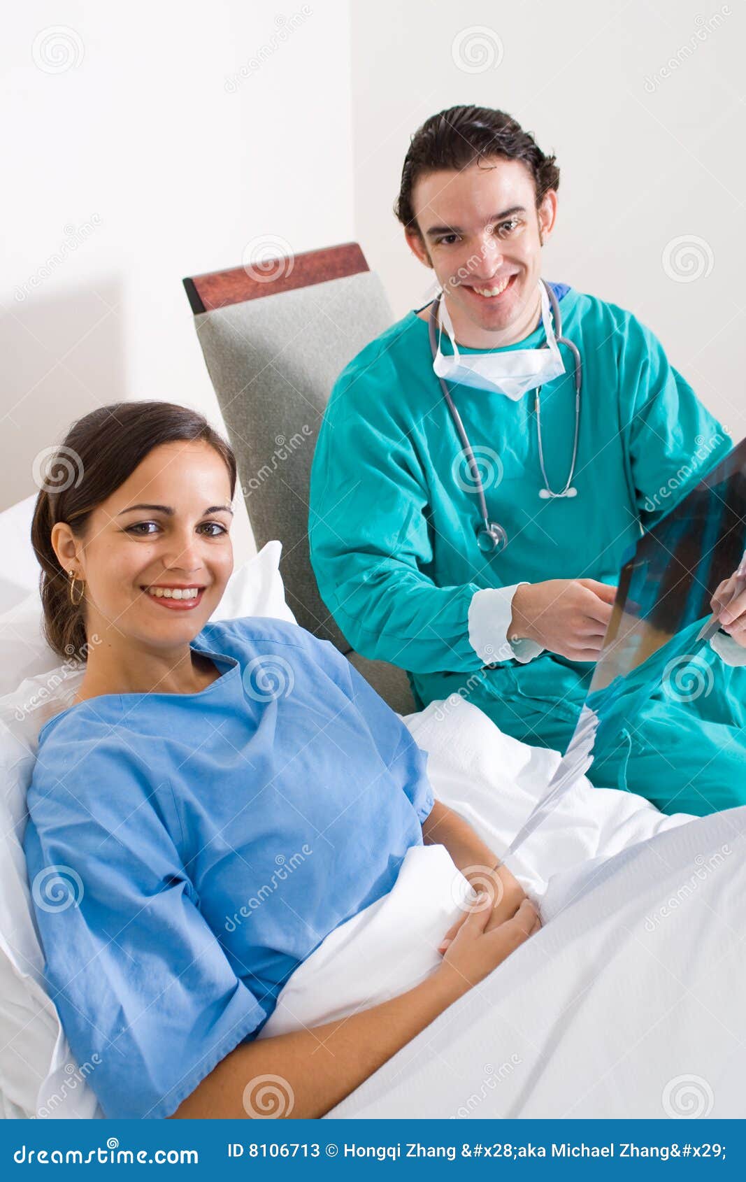 Doctor Visiting Patient Stock Photos - Image: 8106713