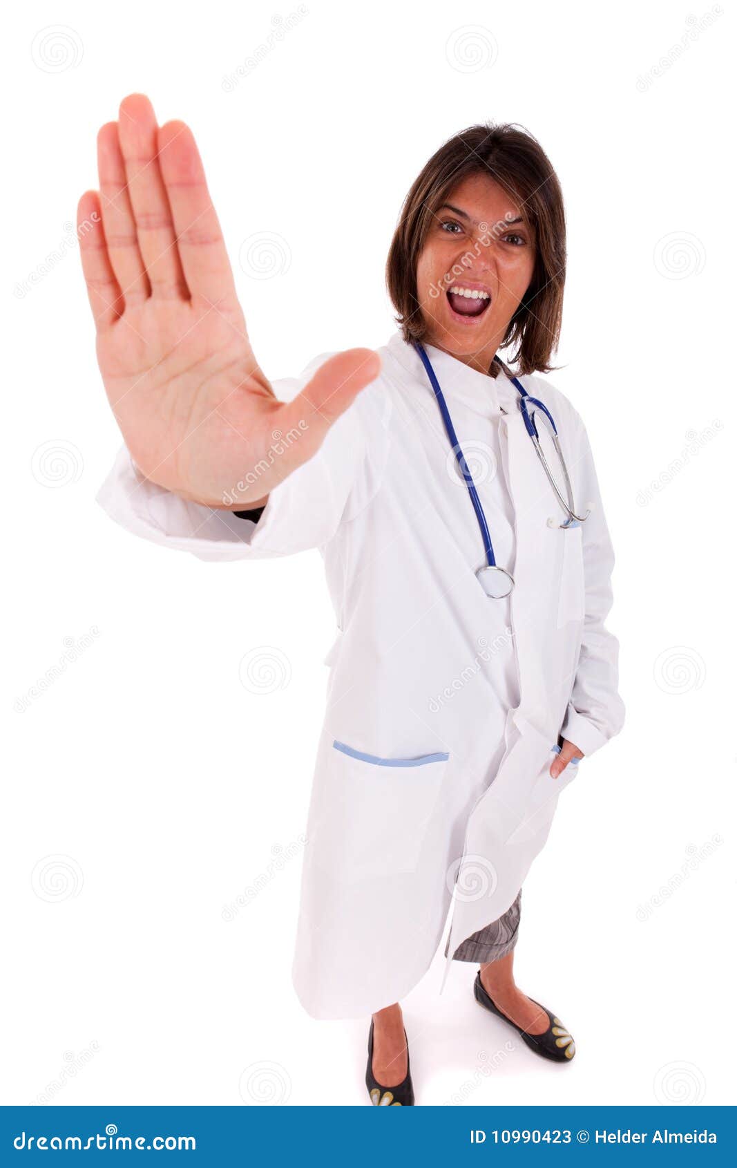 Doctor warning stock image. Image of furious, anger, care - 10990423