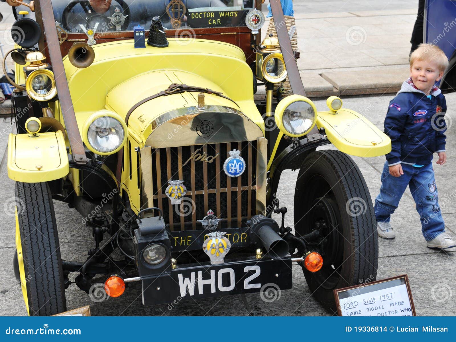 Doctor Who s car editorial stock image. Image of visitor - 19336814