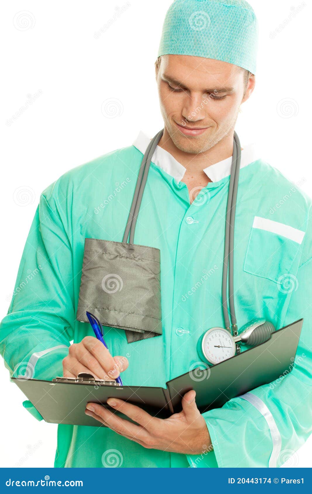 Doctor at work stock photo. Image of clipboard, profession - 20443174