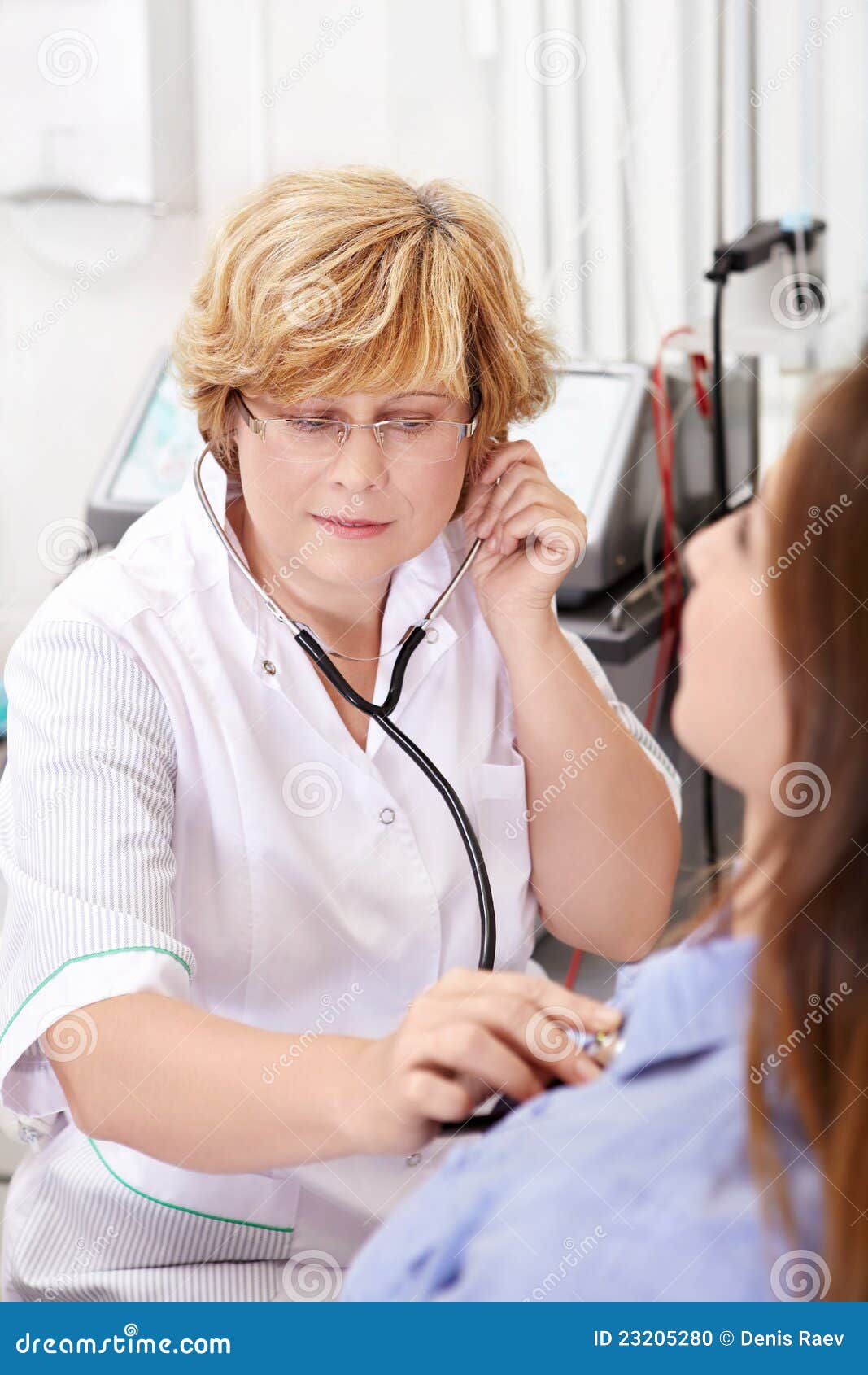 The doctor at work stock photo. Image of uniform, medical - 23205280
