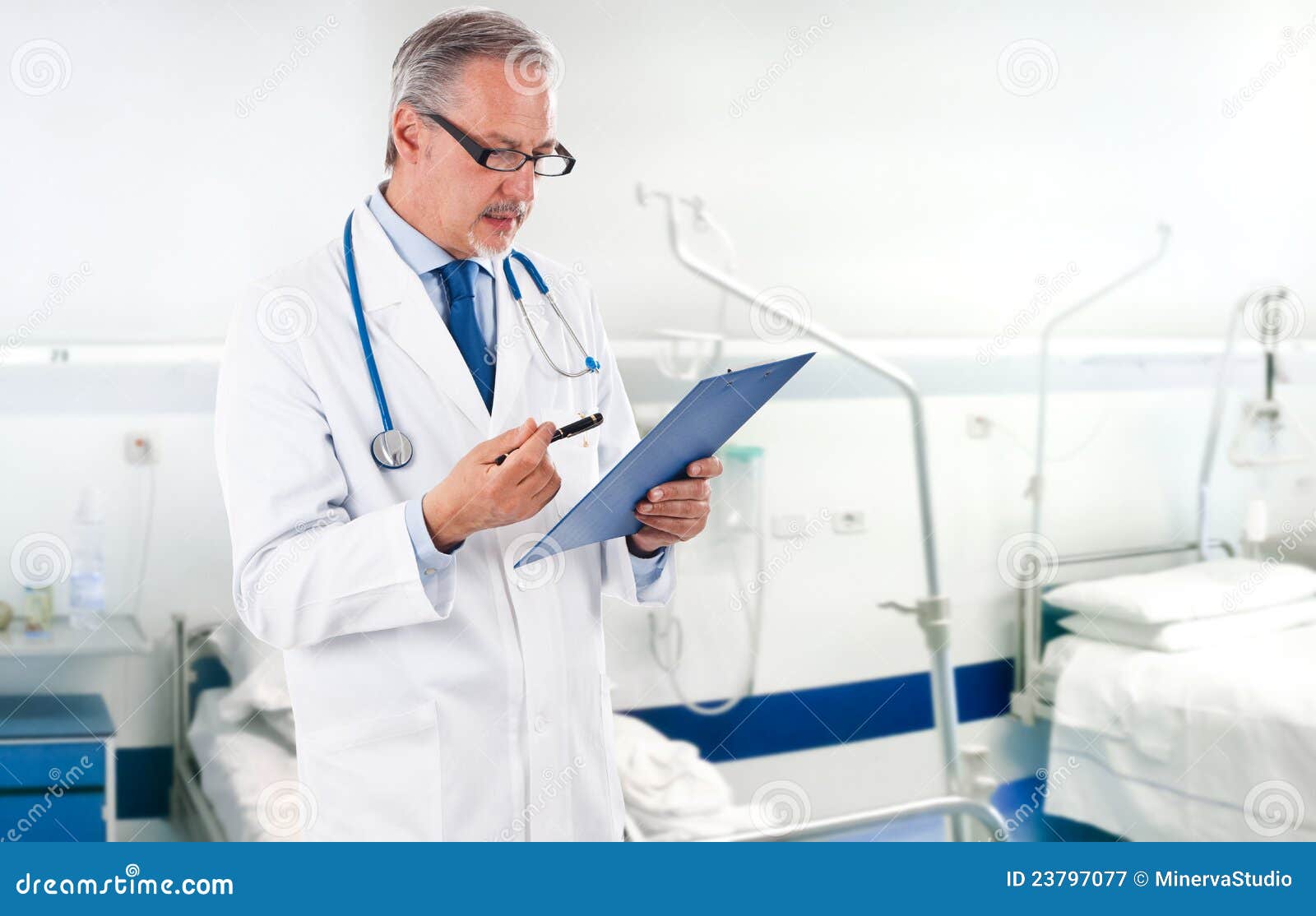 Doctor at work stock image. Image of case, specialist - 23797077