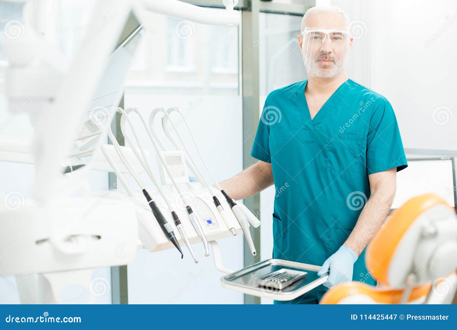 Doctor by workplace stock image. Image of occupation - 114425447
