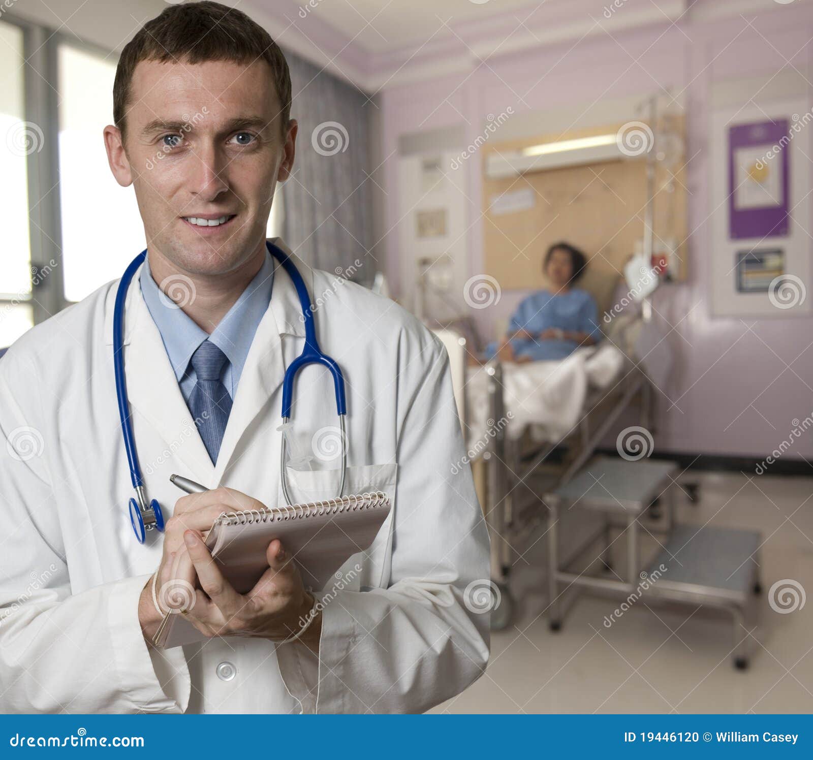 Doctor Writing Prescription Stock Photo - Image of medicine, hospital ...
