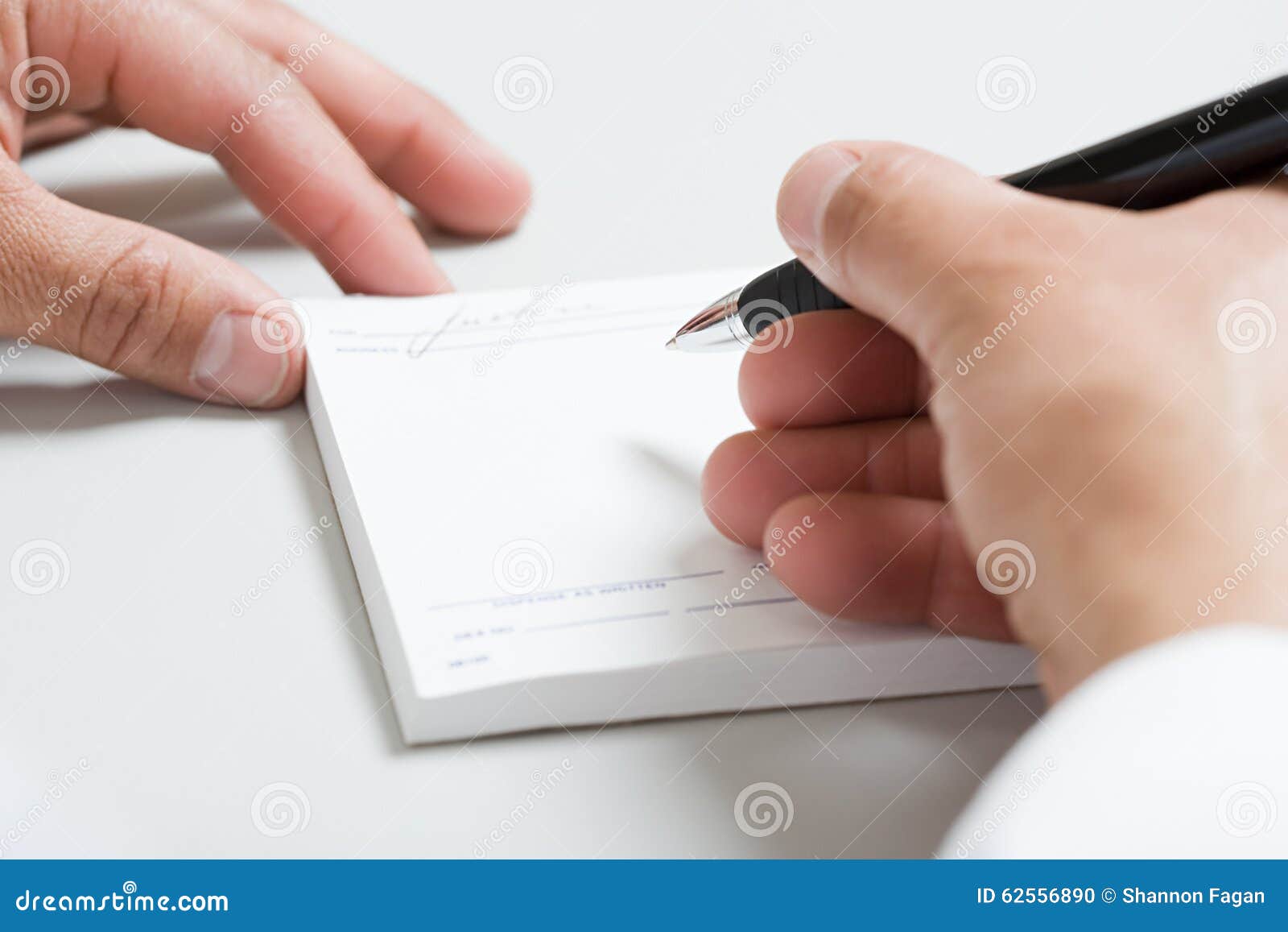 Doctor Writing Prescription Stock Photo - Image of examination ...