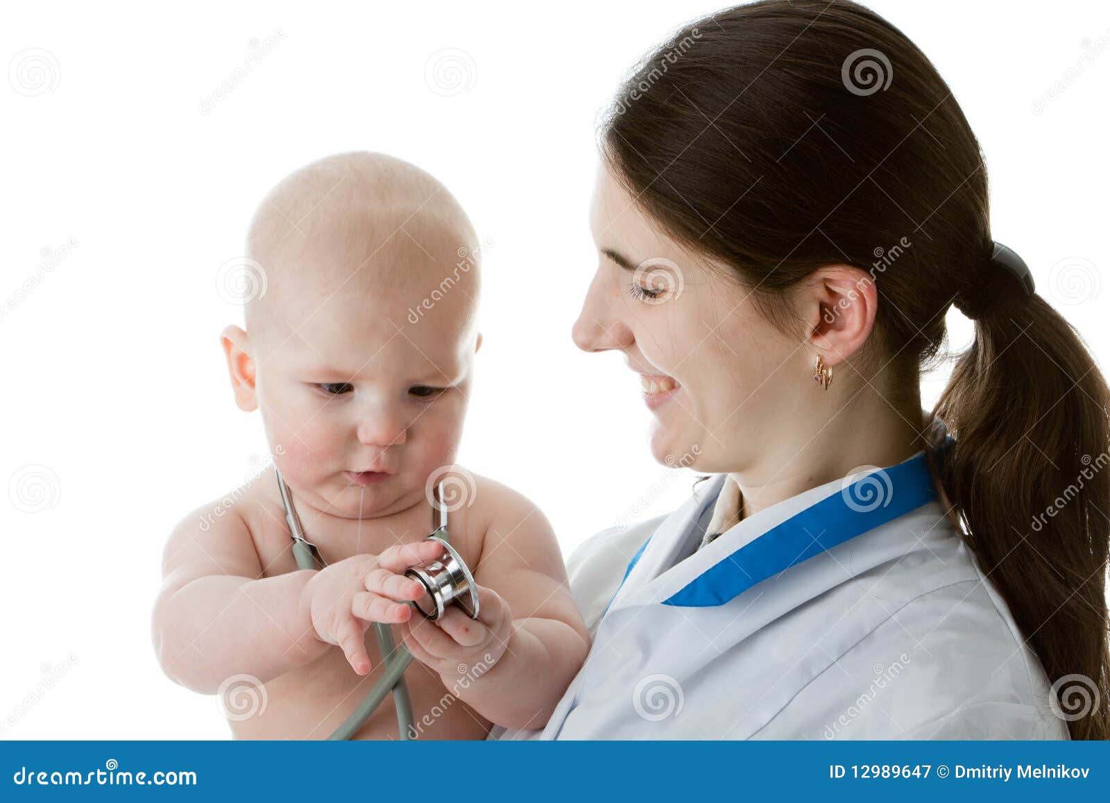 Doctor y paciente imagen de archivo. Imagen de escuche - 12989647