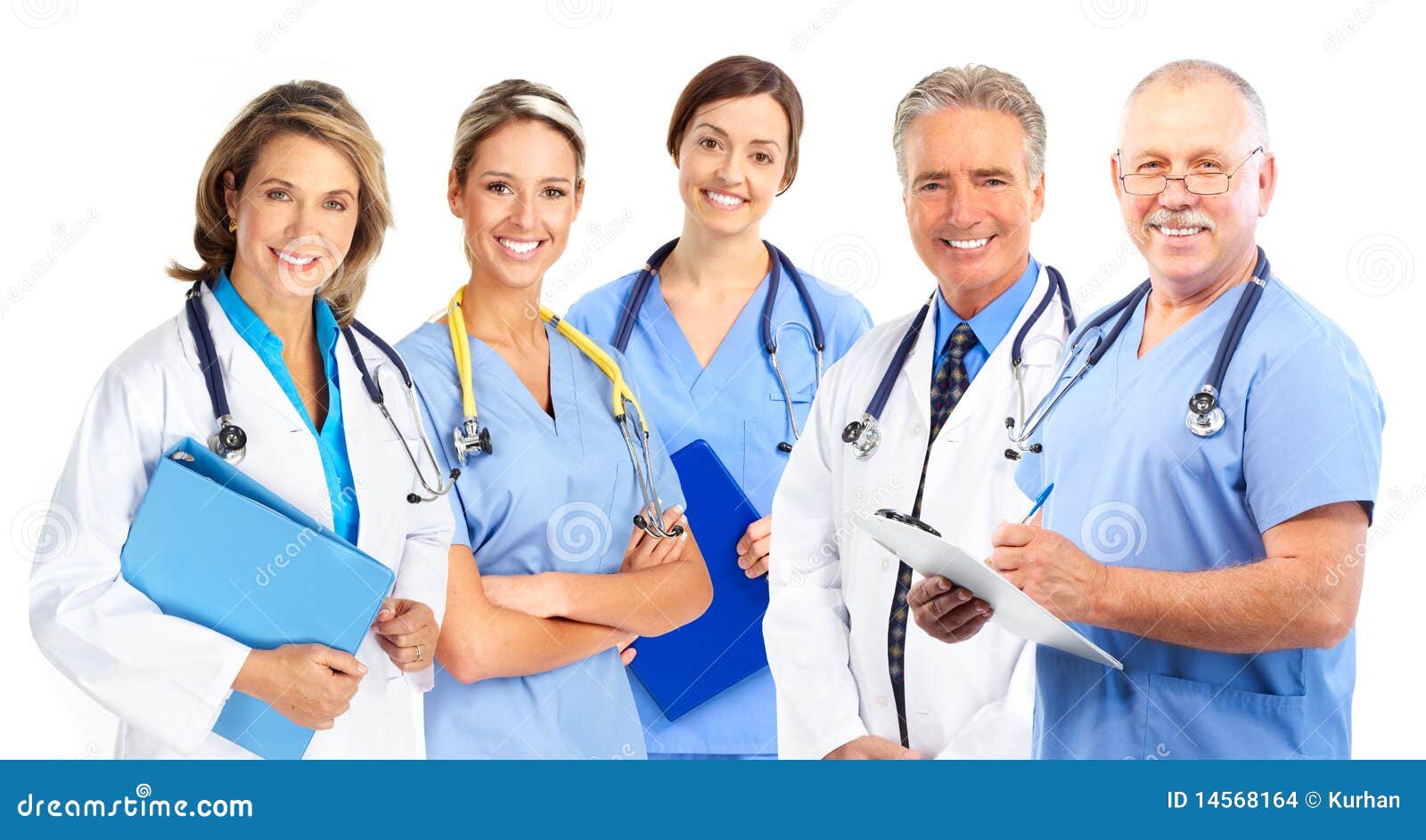 Doctores foto de archivo. Imagen de negocios, sonriente - 14568164