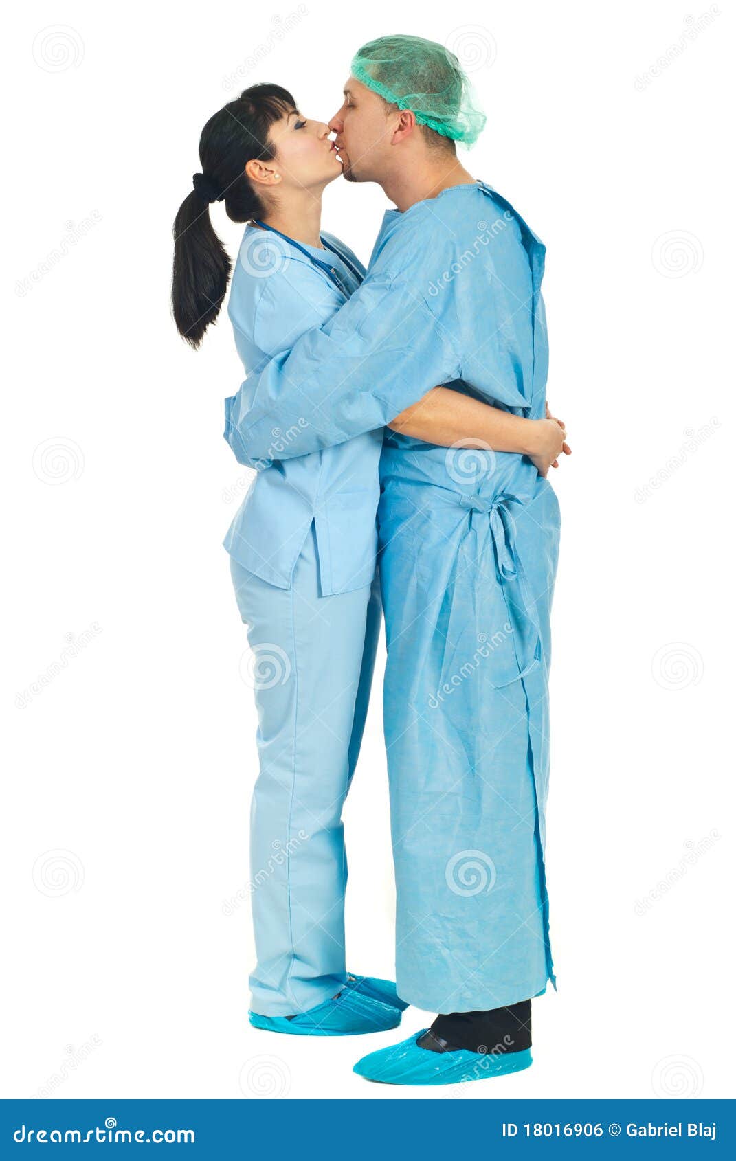 Doctores en amor foto de archivo. Imagen de hombre, médico - 18016906