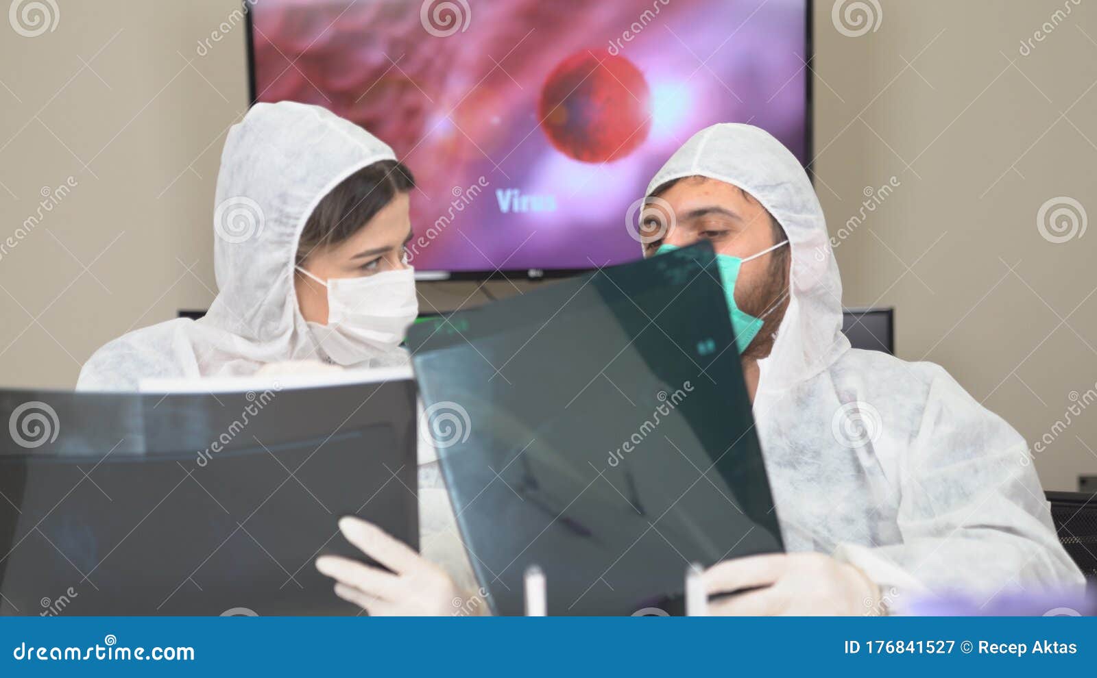 Doctors are Arguing about Medical Problem As Coronavirus, Covid-19 in ...