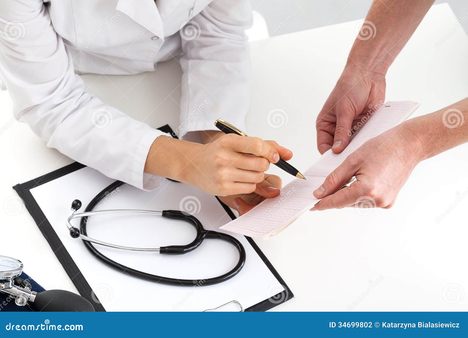 Doctors Comparing Health Check-up Stock Photography | CartoonDealer.com ...