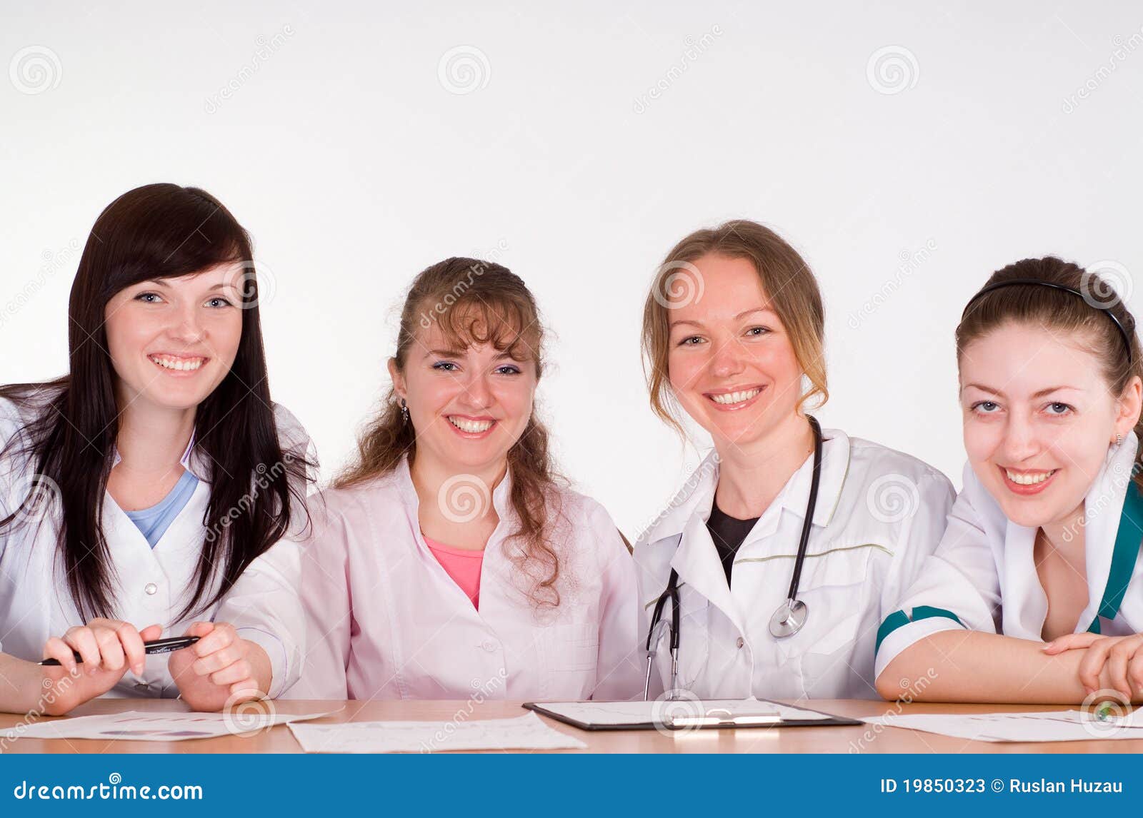 Doctors on conference stock image. Image of creative - 19850323