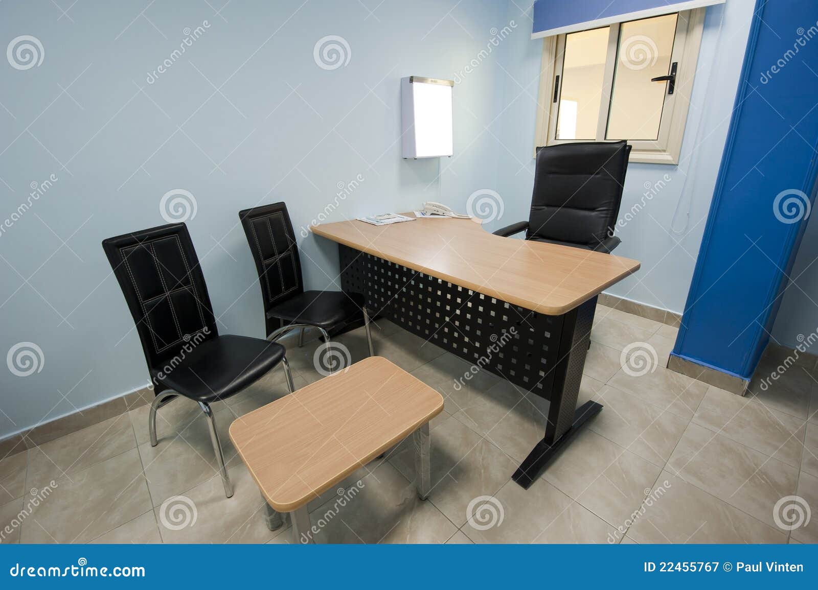 Doctors consultation room stock image. Image of chairs - 22455767