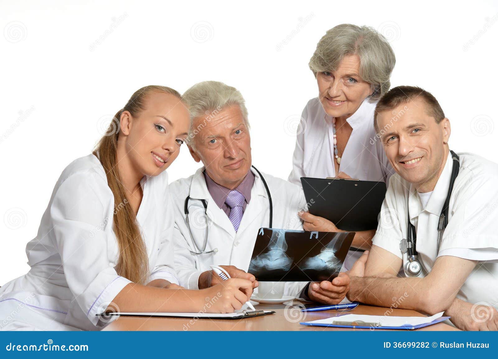 Doctors discussion stock photo. Image of gathering, decisions - 36699282