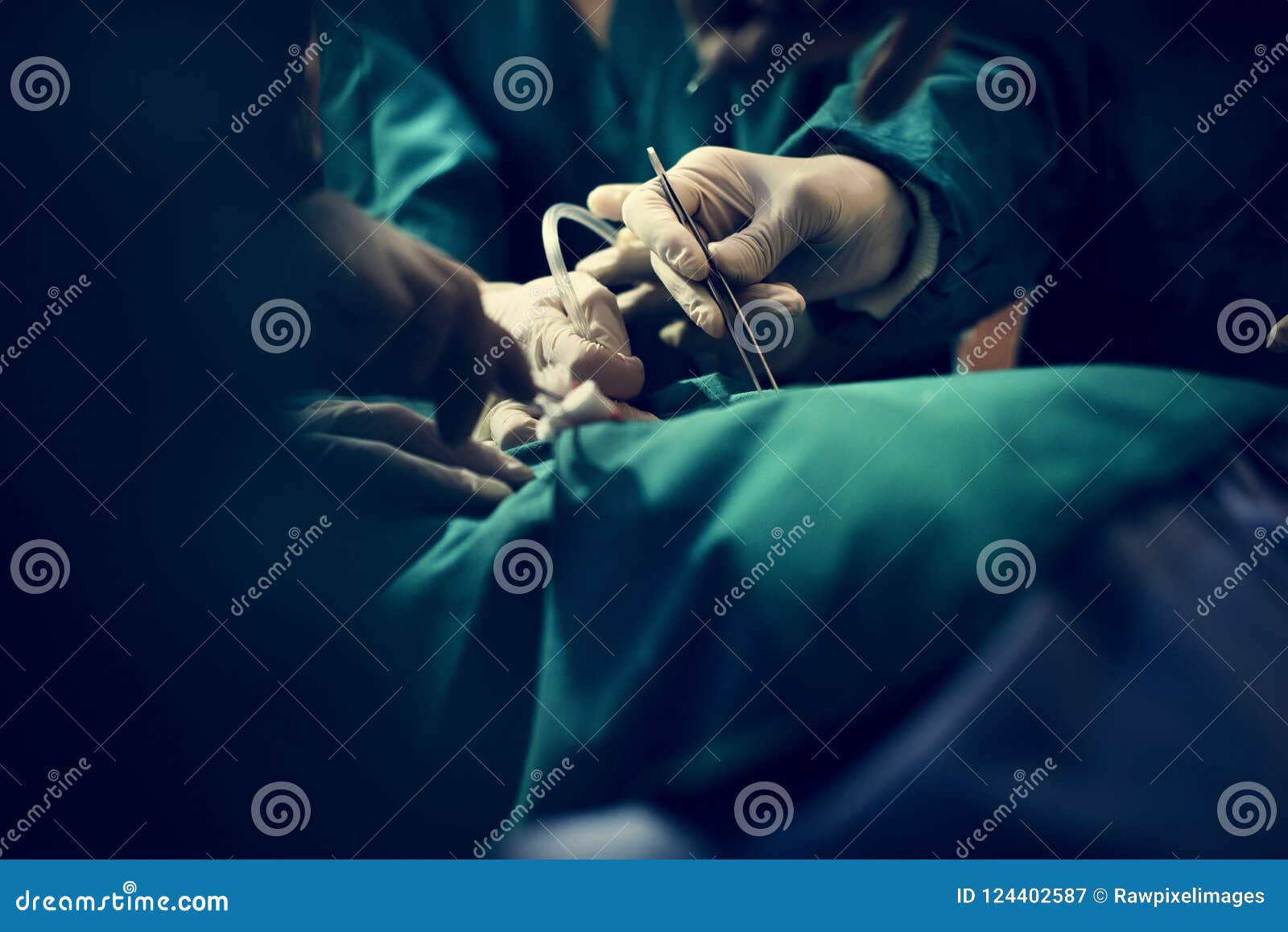 Doctors doing an operation stock image. Image of health - 124402587
