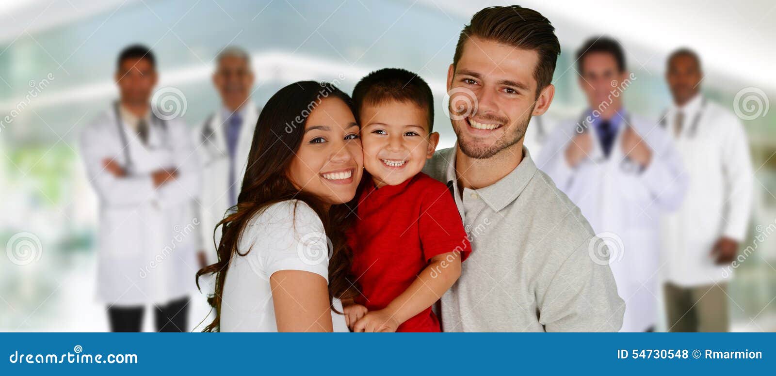 Doctors and Family stock photo. Image of black, hispanic - 54730548