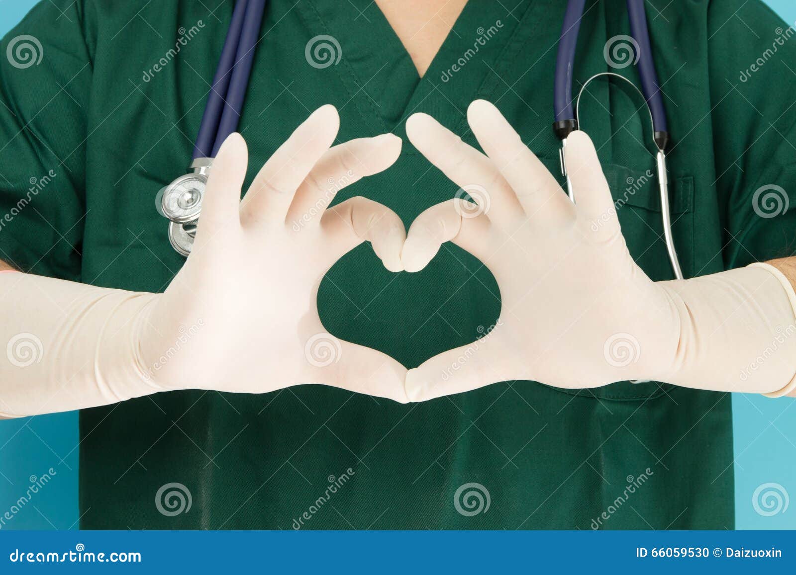 Doctors Hands Making Heart-shaped Stock Photo - Image of closeup ...