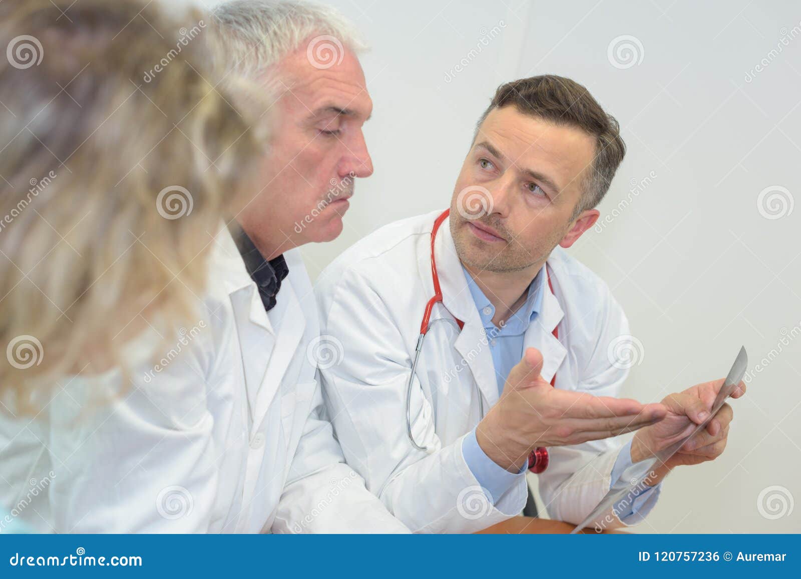Doctors Having a Conversation Stock Photo - Image of communication ...
