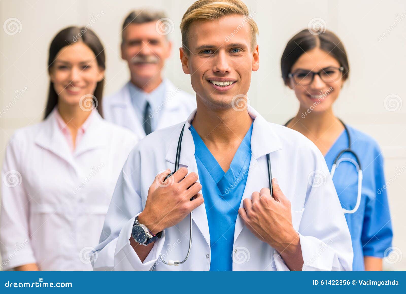 Doctors in hospital stock photo. Image of medicine, colleague - 61422356