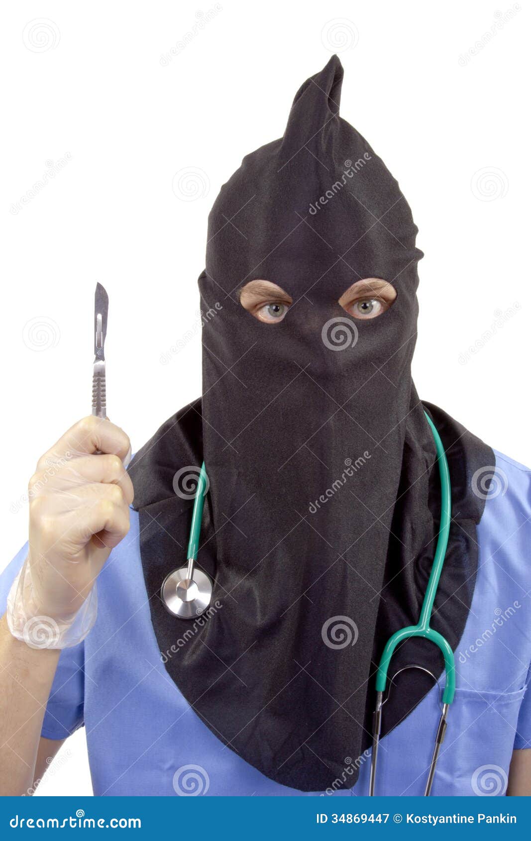 Doctors killer stock image. Image of negligence, executioner - 34869447