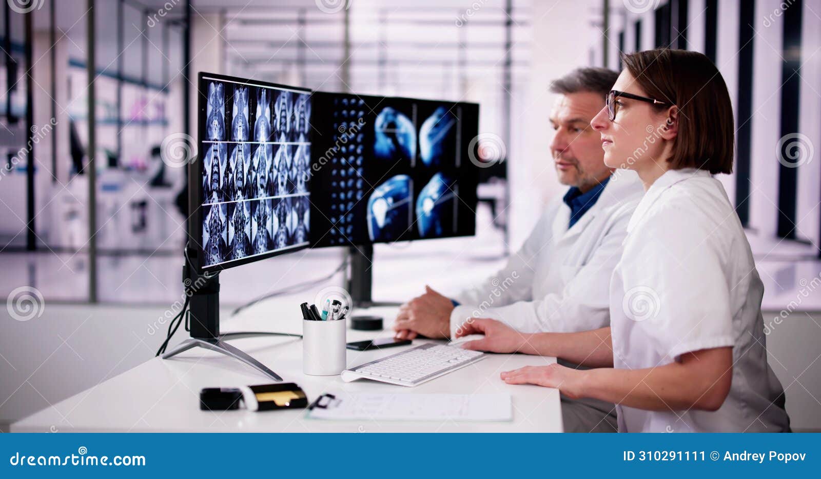 CT Scan( Computer Tomography ) Isolated On White Background. Multi ...