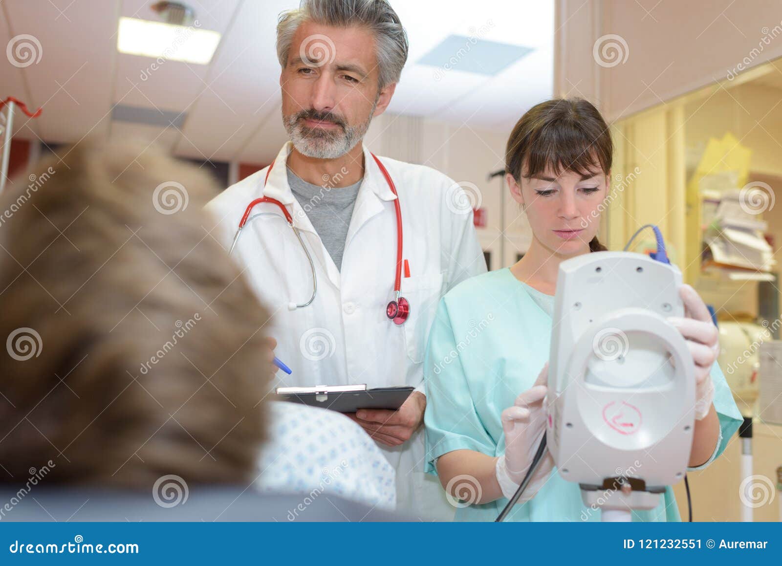 Doctors with Medical Equipment Stock Image - Image of radiologist ...
